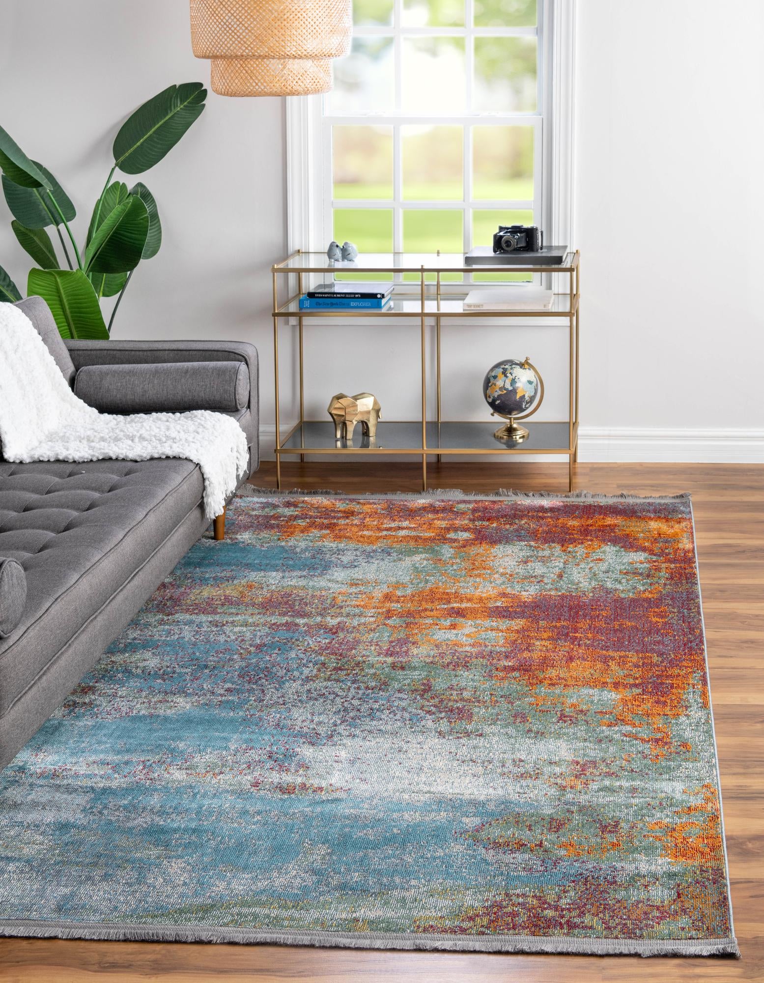 Multicolor 9' x 12' Paragon Rug | Rugs.com