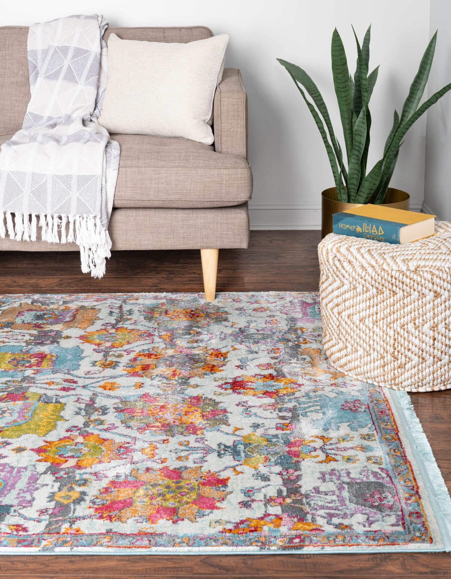 Multicolor 9' x 12' Paragon Rug | Rugs.com