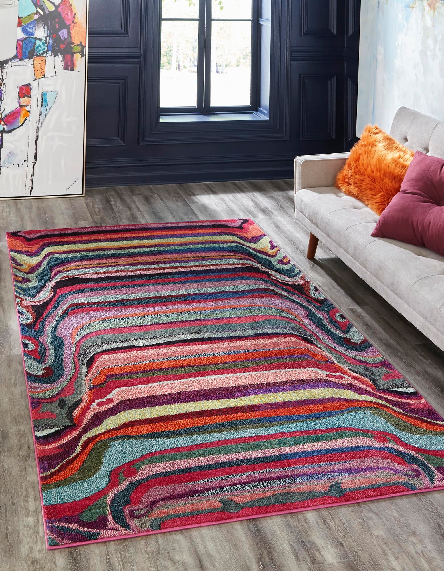 Multicolor 10' 6 x 16' 5 Theia Rug | Rugs.com
