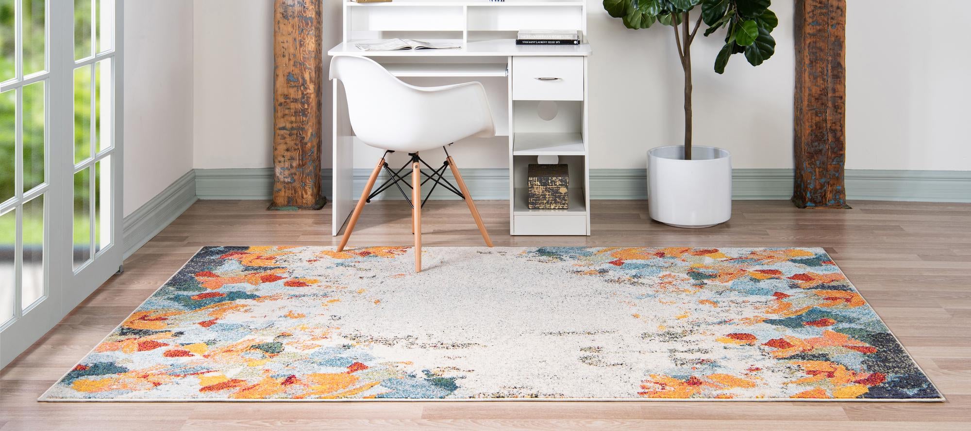 Multicolor 8' x 10' Theia Rug | Rugs.com