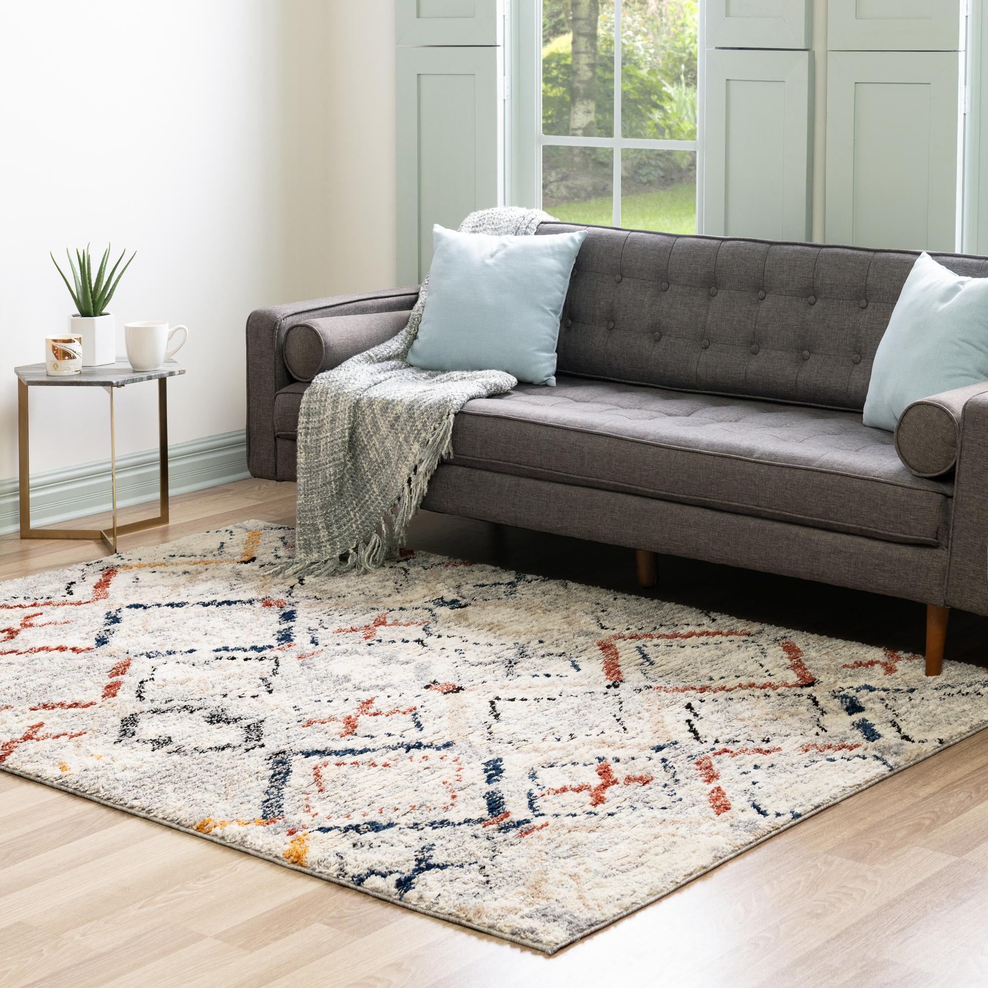 Multicolor 5' x 8' Tucson Rug | Rugs.com