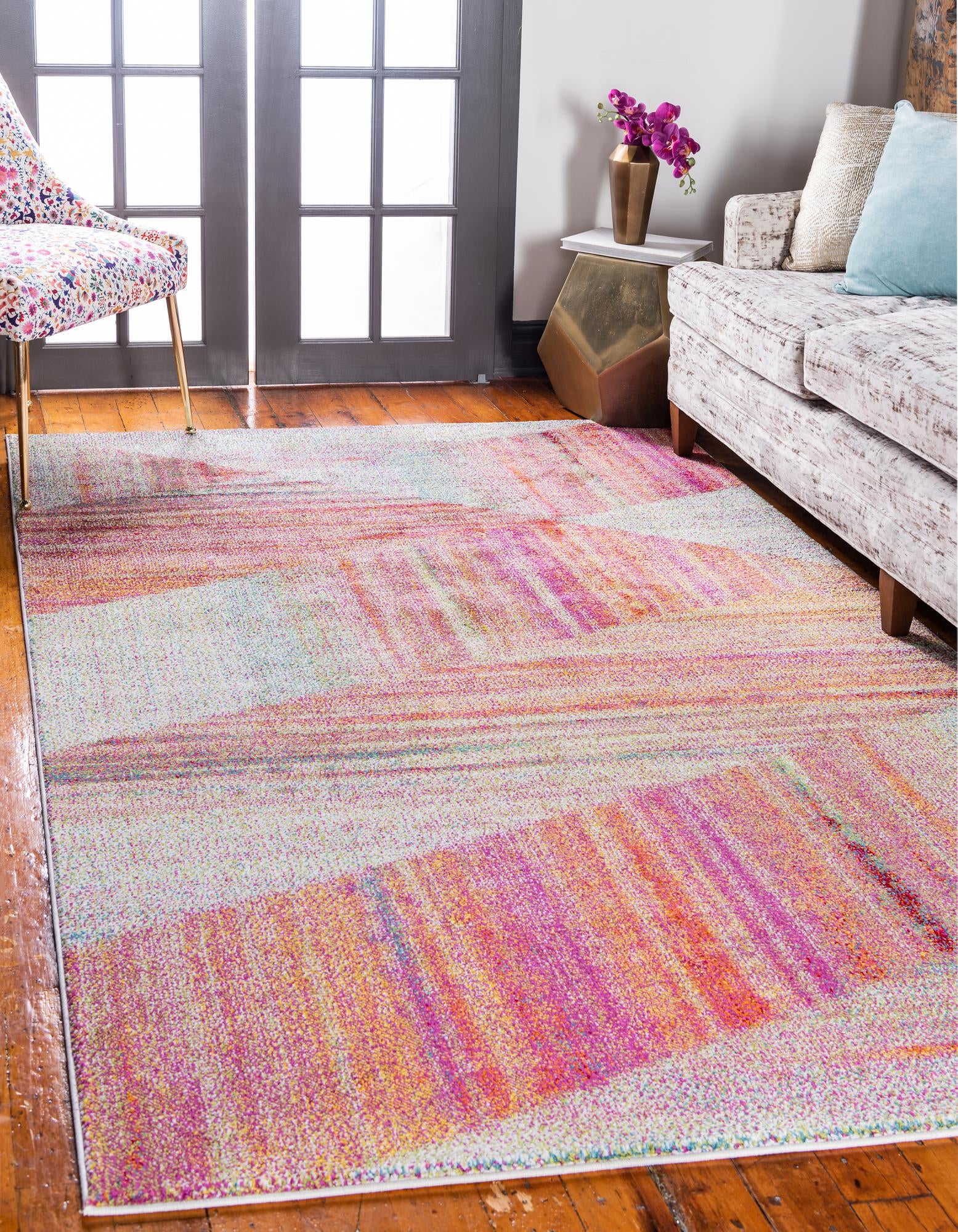 Multicolor 8' x 10' Theia Rug | Rugs.com