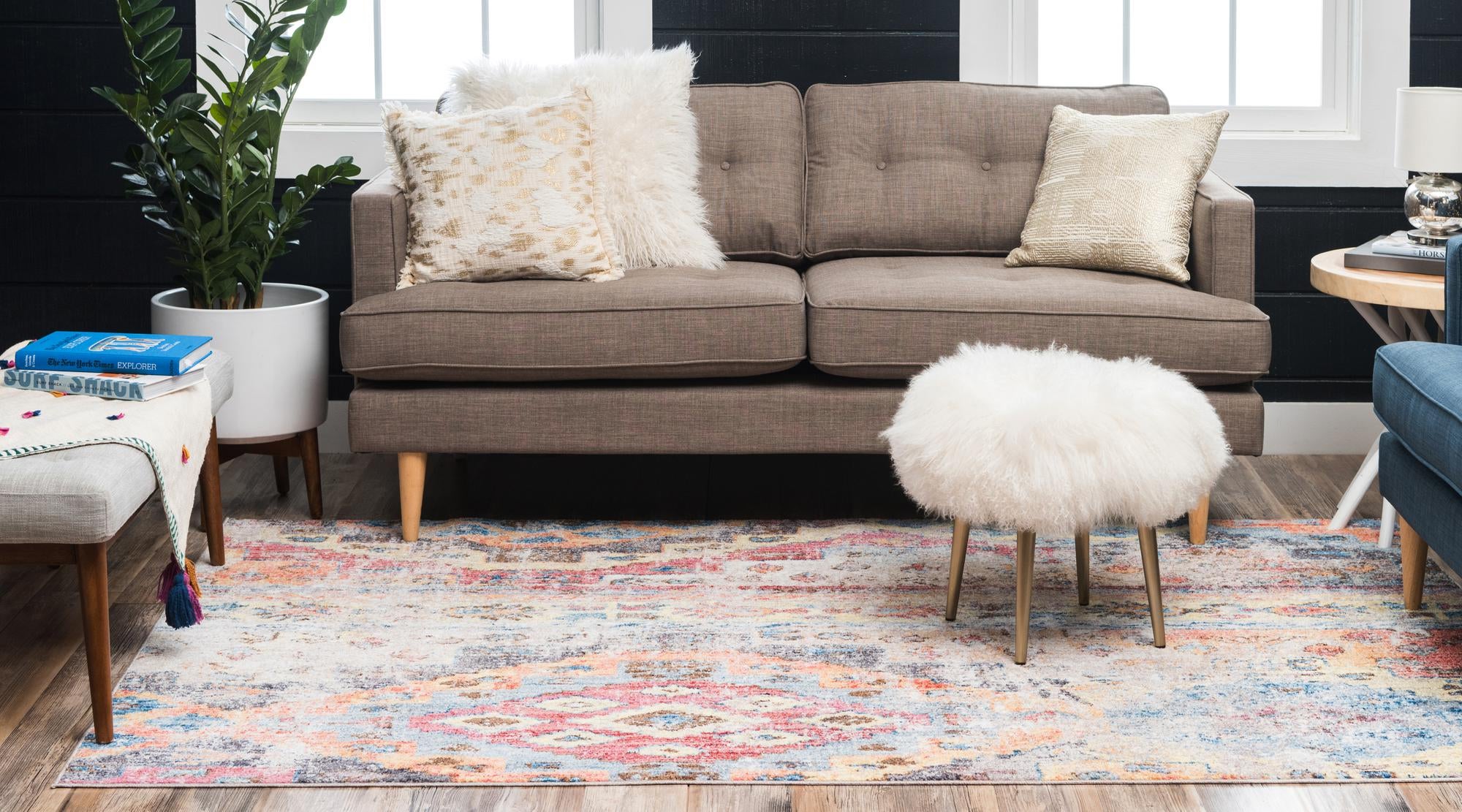 Multicolor 5' x 8' Vega Rug | Rugs.com