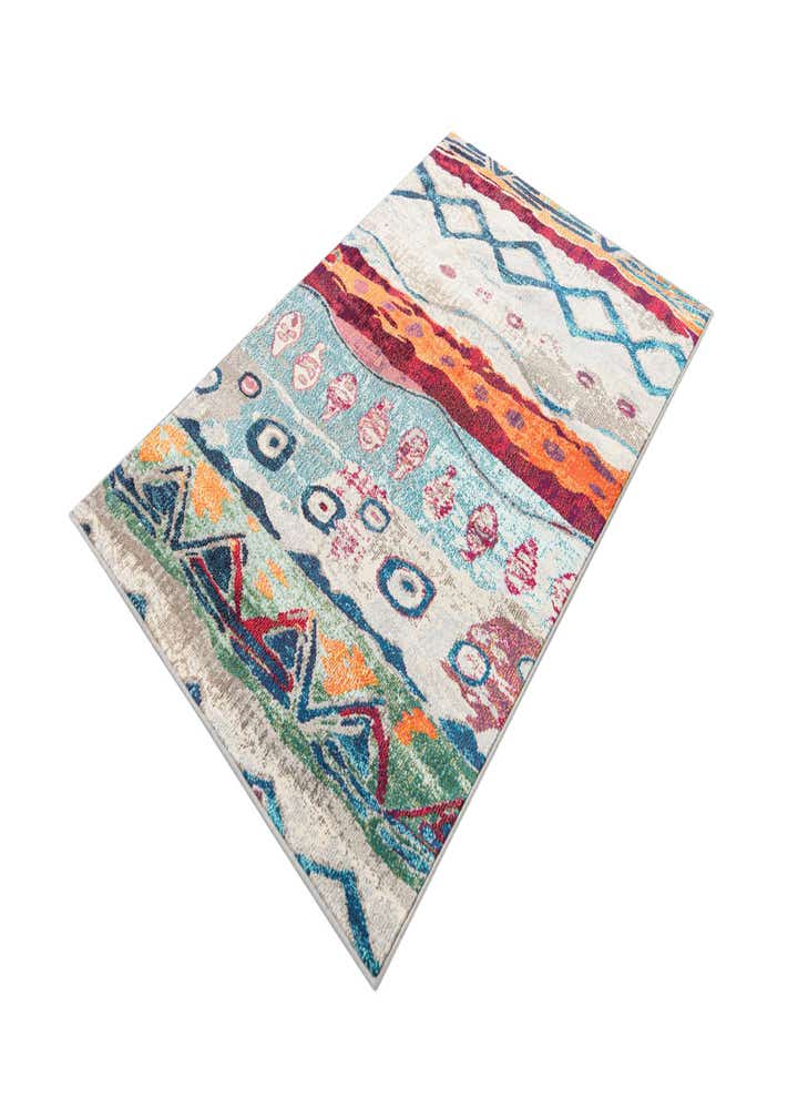 Multicolor 4' x 6' Vivid Rug | Rugs.com
