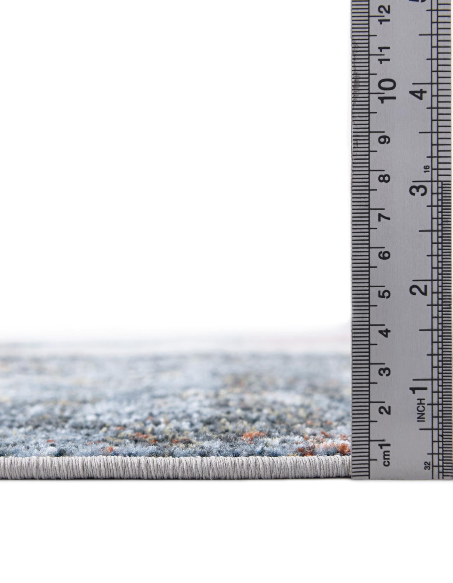 Multicolor 3' 3 x 3' 3 Kamala Washable Round Rug | Rugs.com