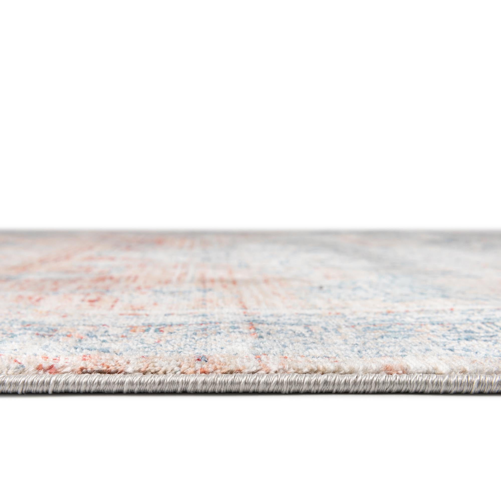 Multicolor 7' x 7' Newport Round Rug | Rugs.com