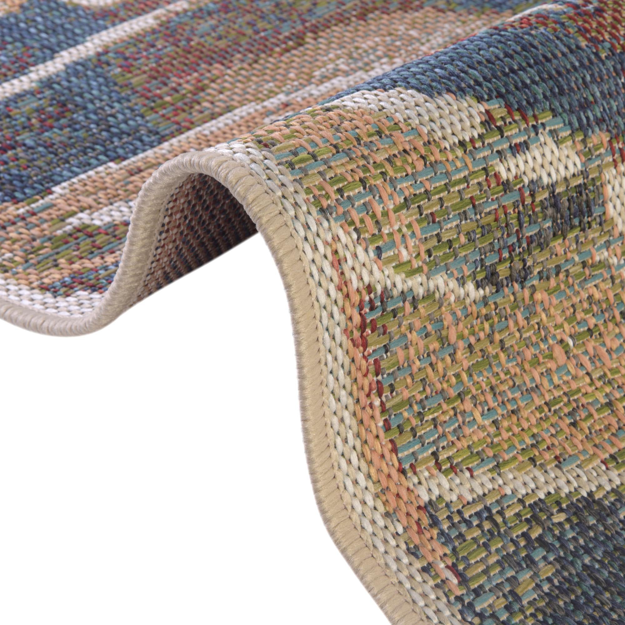 Multicolor 2' x 5' 1 Baja Indoor / Outdoor Runner Rug | Rugs.com