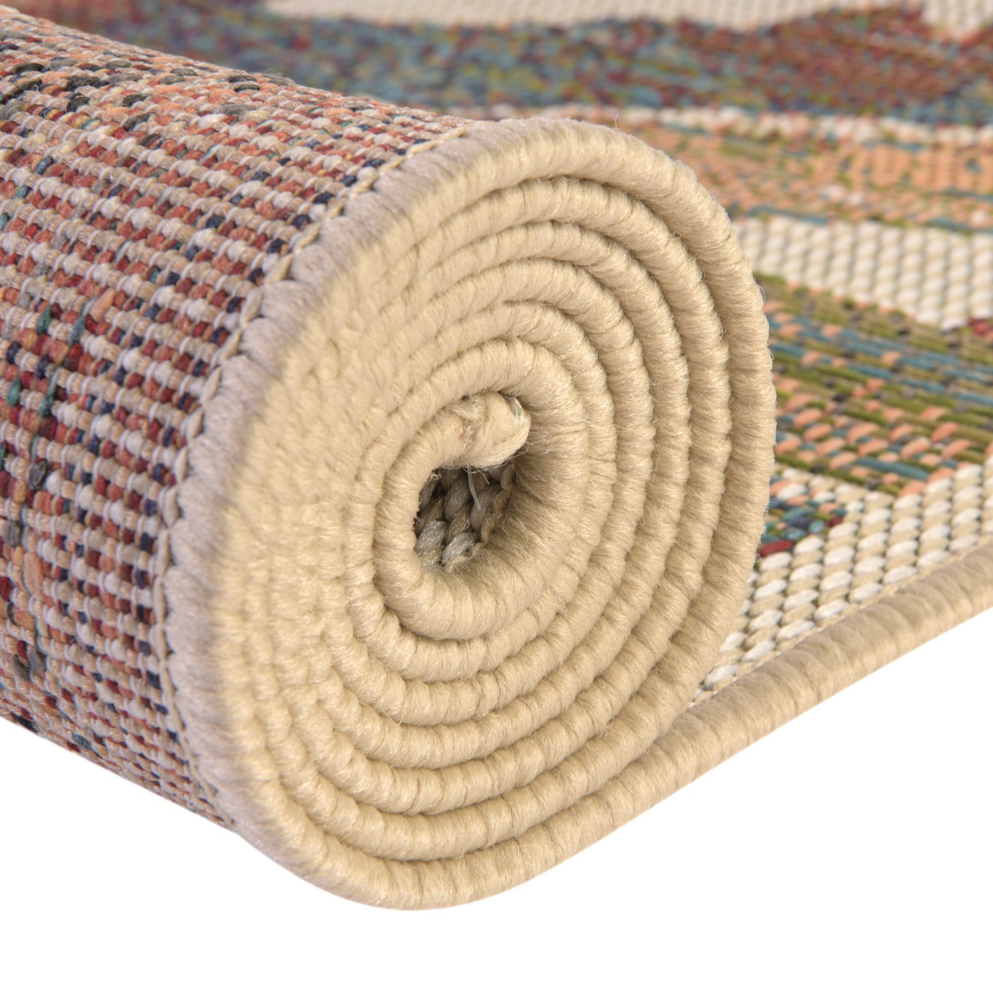 Multicolor 2' x 5' 1 Baja Indoor / Outdoor Runner Rug | Rugs.com