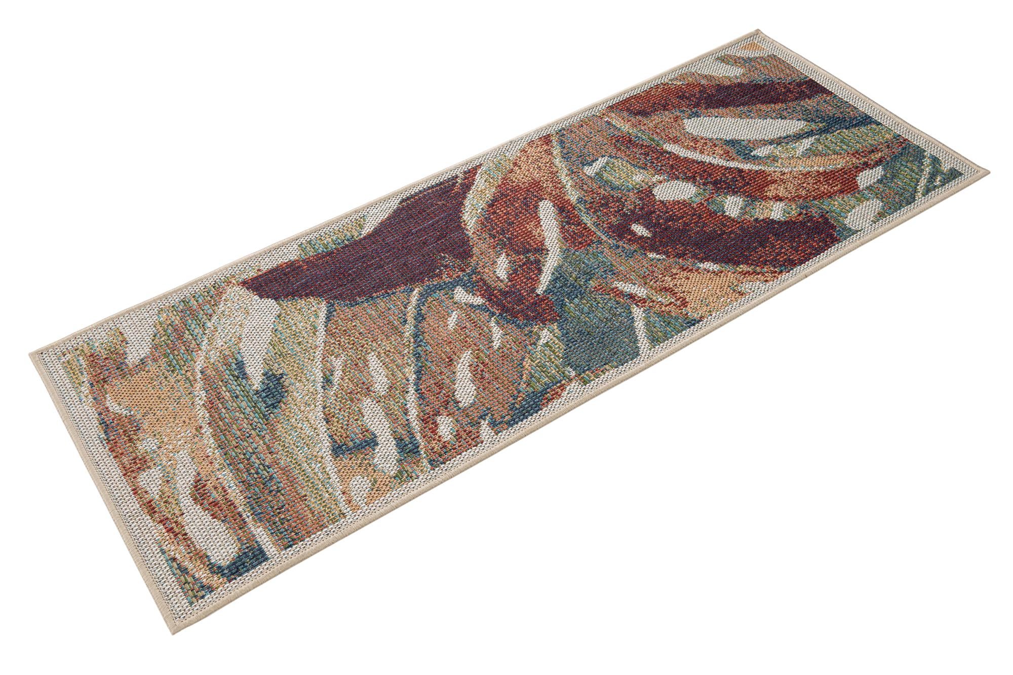 Multicolor 2' x 5' 1 Baja Indoor / Outdoor Runner Rug | Rugs.com