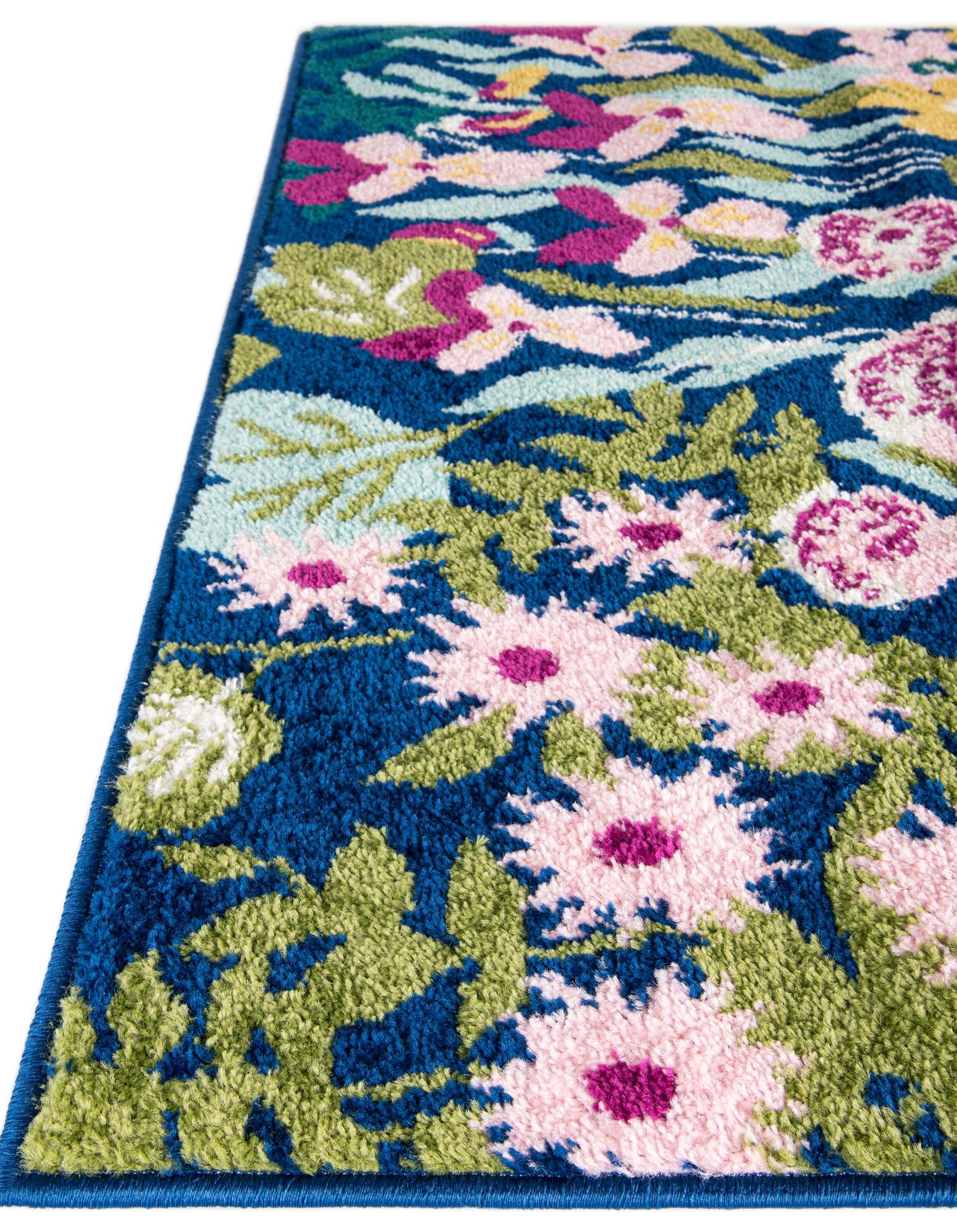 Multicolor 2' 7 x 10' Bloom Runner Rug | Rugs.com