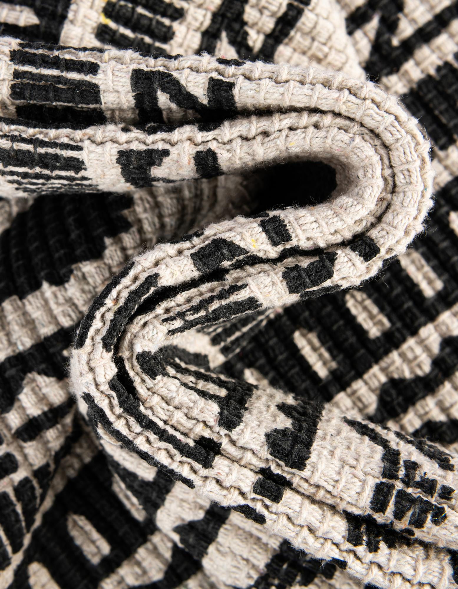 Multicolor 2' x 6' 1 Hand Braided Chindi Cotton Runner Rug | Rugs.com