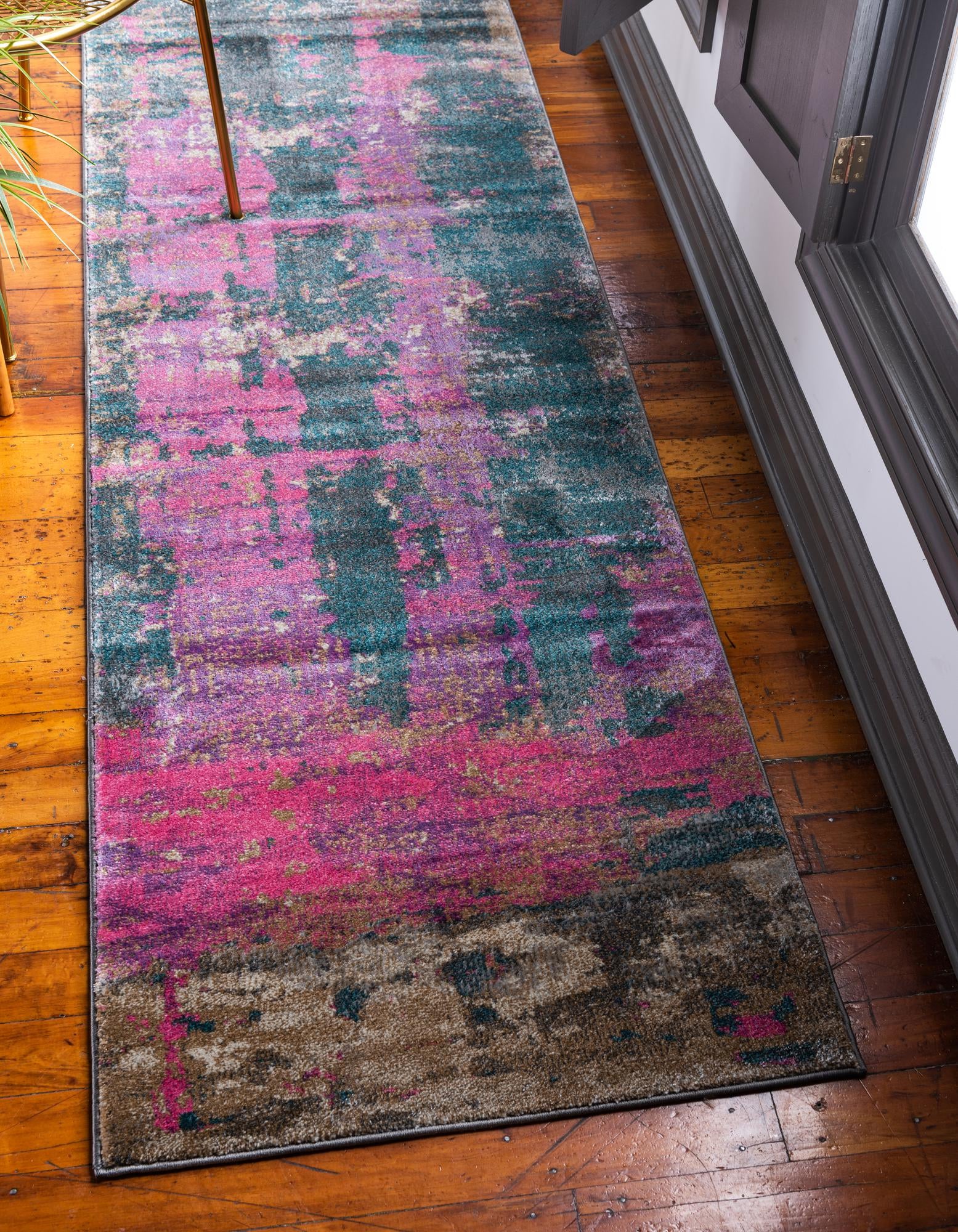 Multicolor 2' 7 x 10' Tuscany Runner Rug | Rugs.com