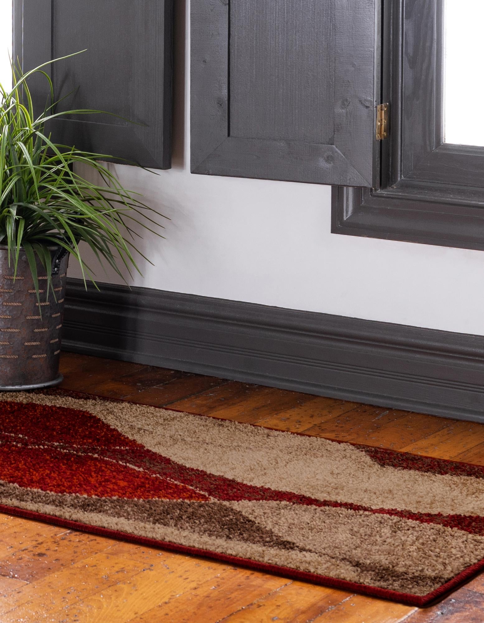 Multicolor 2' 7 x 12' Equinox Runner Rug | Rugs.com