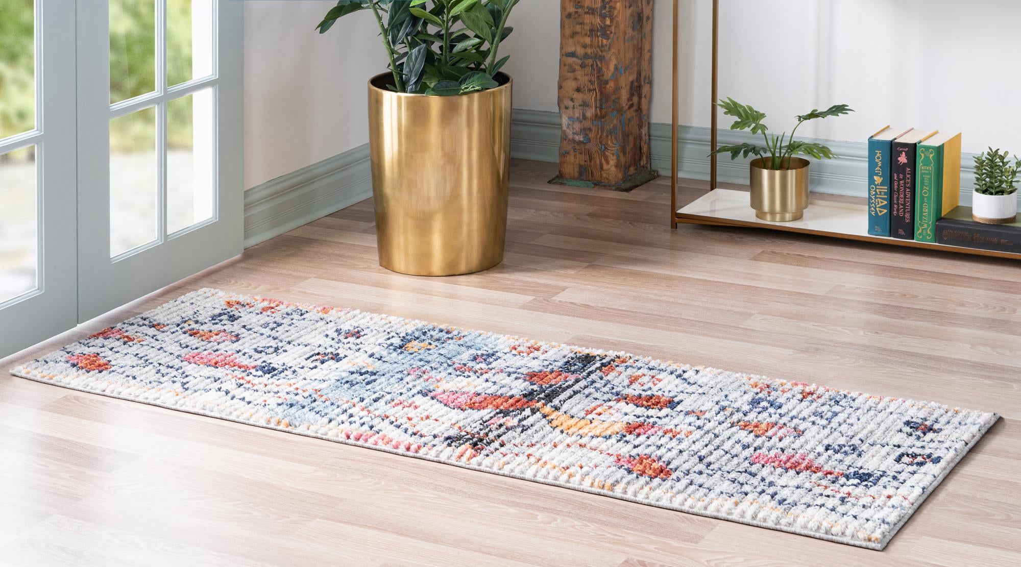 Multicolor 2' 2 x 6' Morocco Runner Rug | Rugs.com
