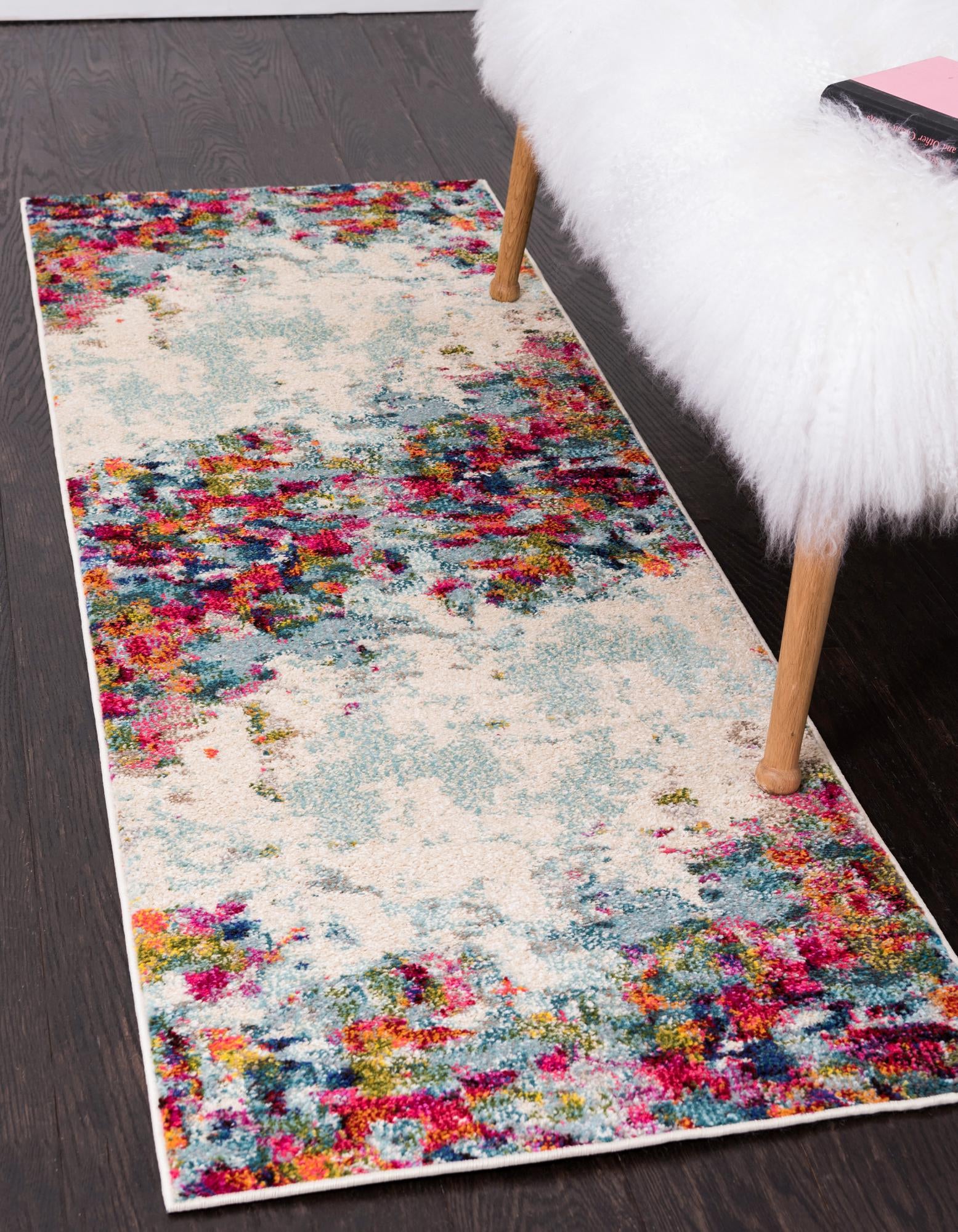 Multicolor 2' 7 x 12' Theia Runner Rug | Rugs.com