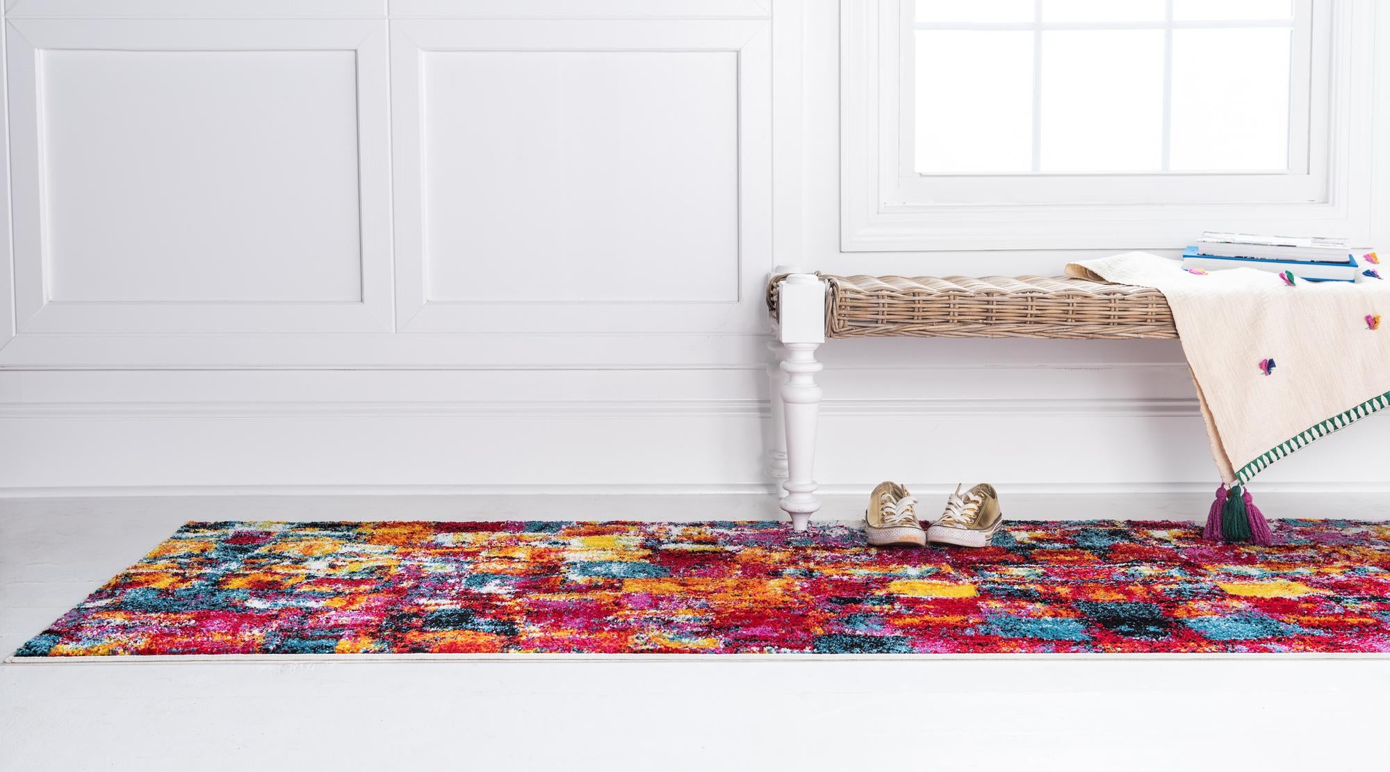 Multicolor 2' x 6' Tuscany Runner Rug | Rugs.com