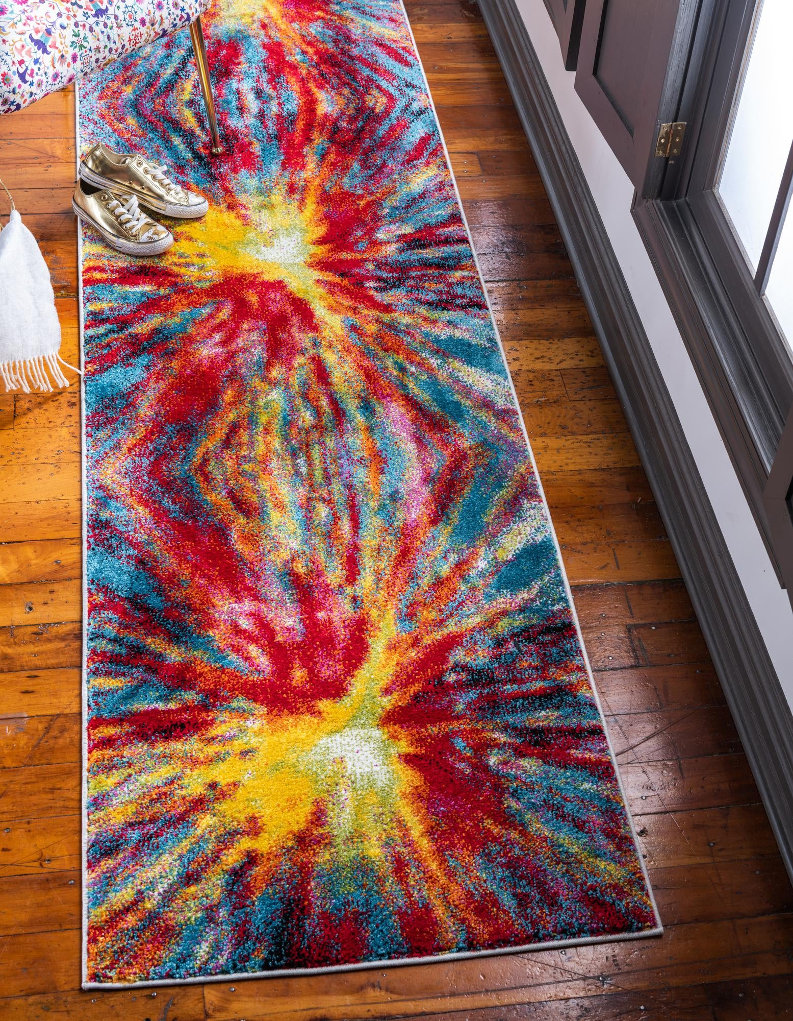 Multicolor 2' 7 x 10' Tuscany Runner Rug | Rugs.com