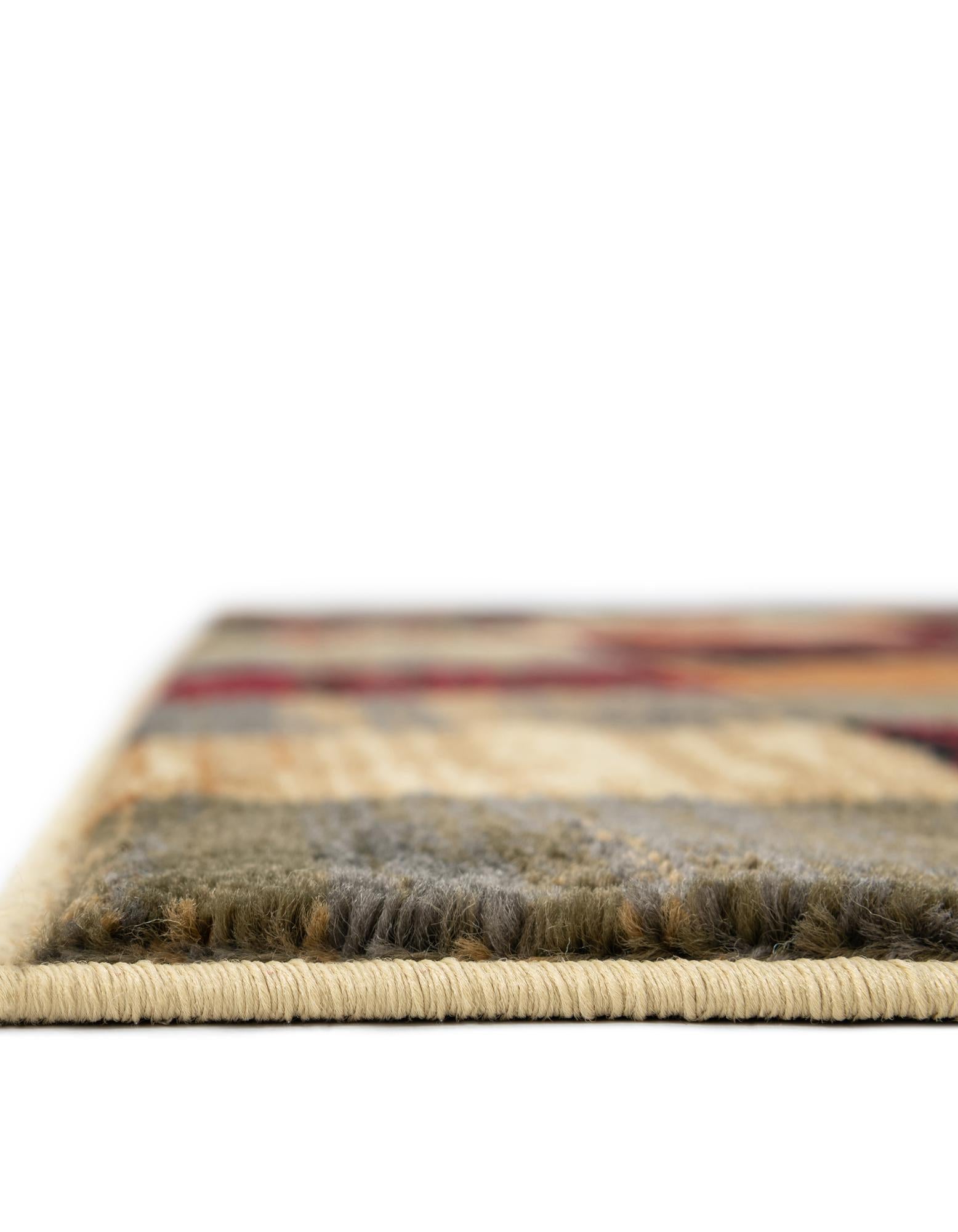 Multicolor 8' x 8' Cafe Square Rug | Rugs.com