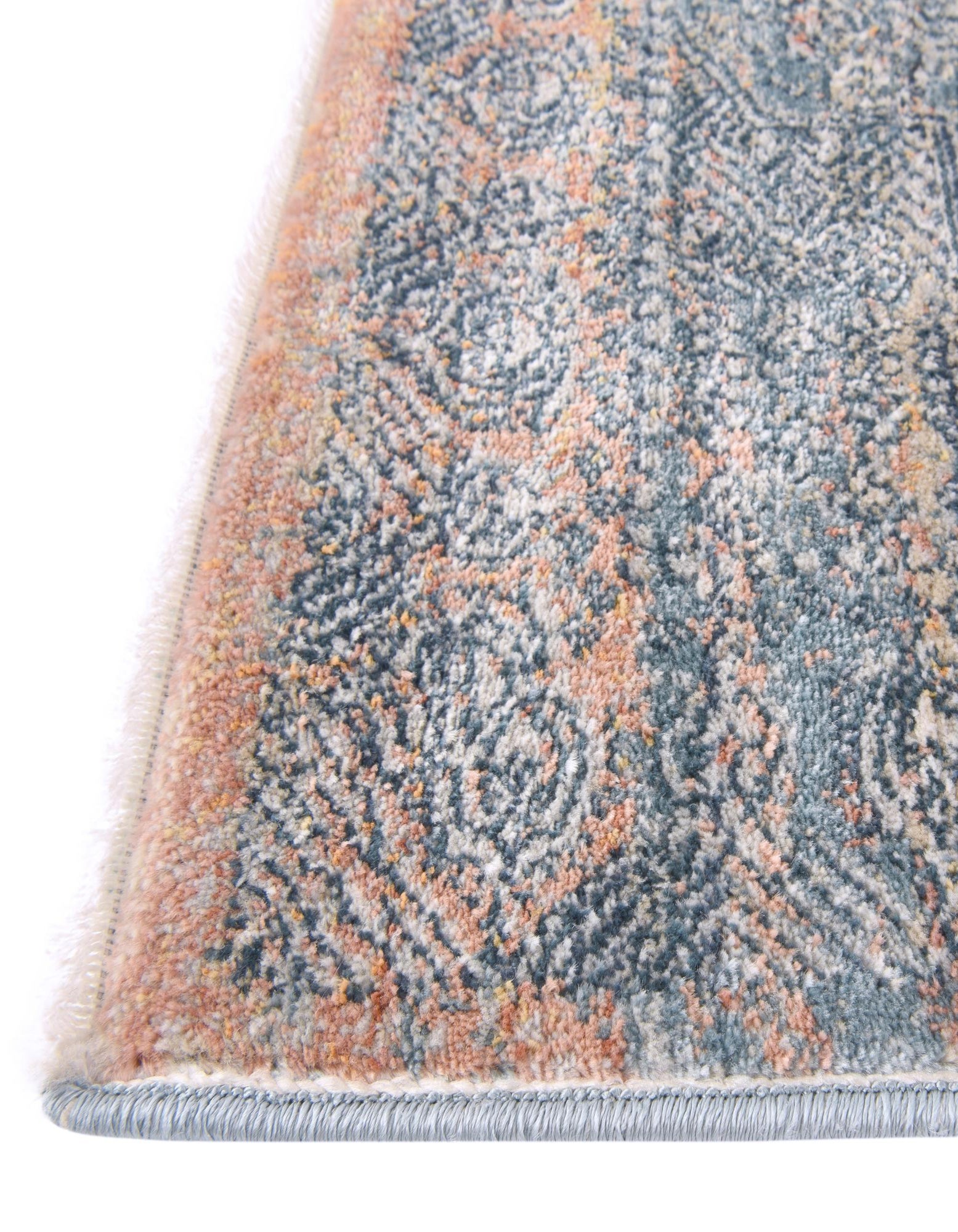 Multicolor 8' x 8' Newport Square Rug | Rugs.com