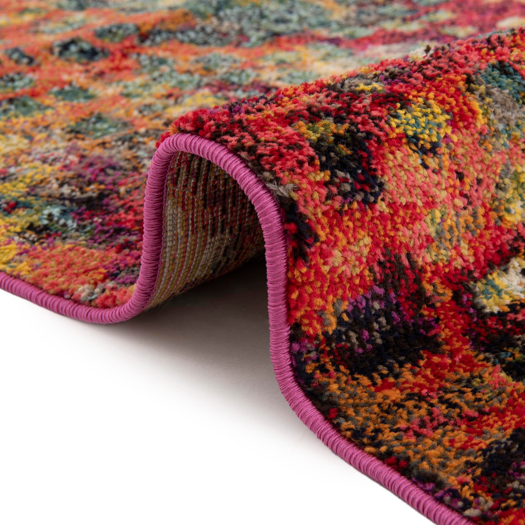 Multicolor 8' x 8' Sevilla Square Rug | Rugs.com