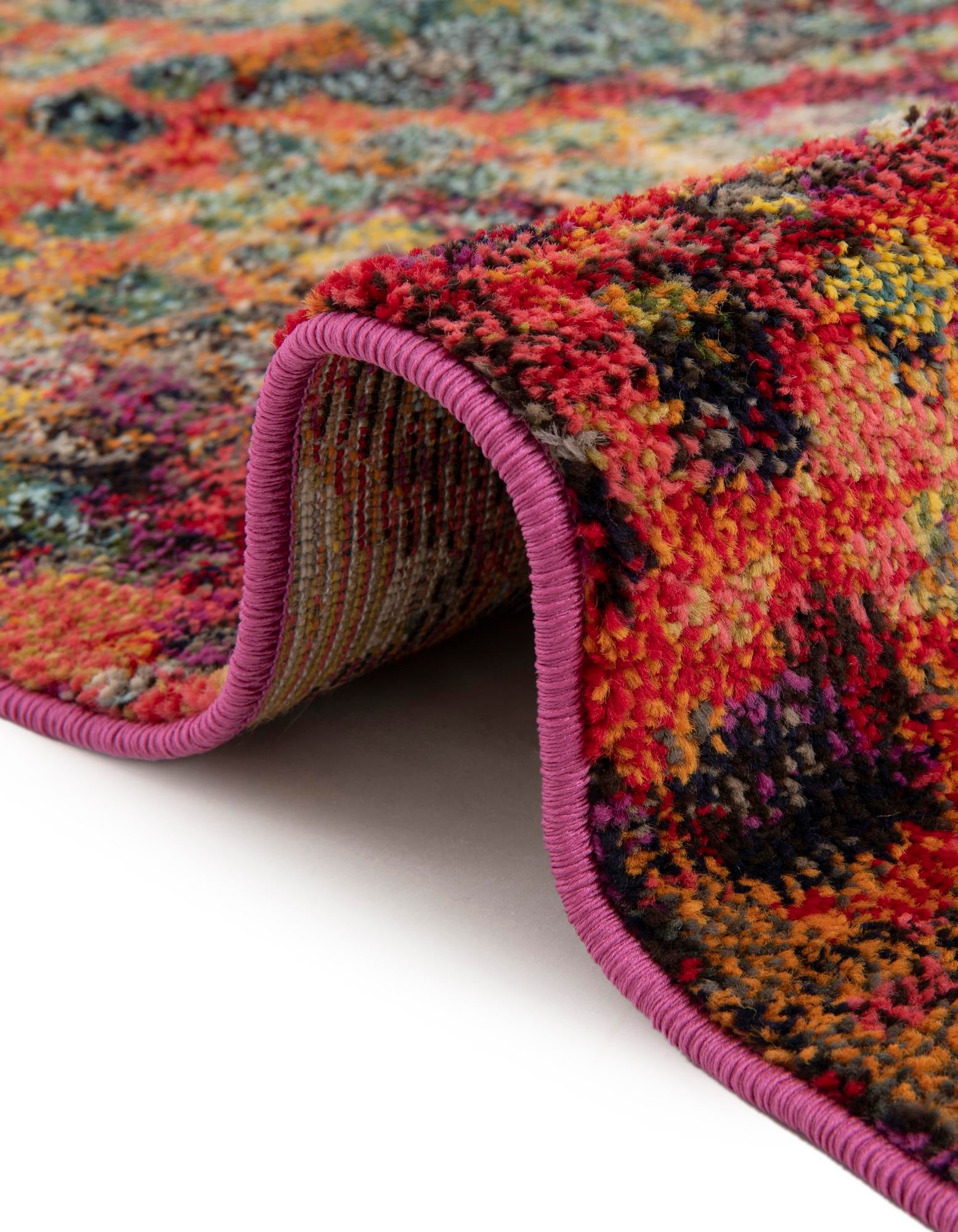 Multicolor 8' x 8' Sevilla Square Rug | Rugs.com