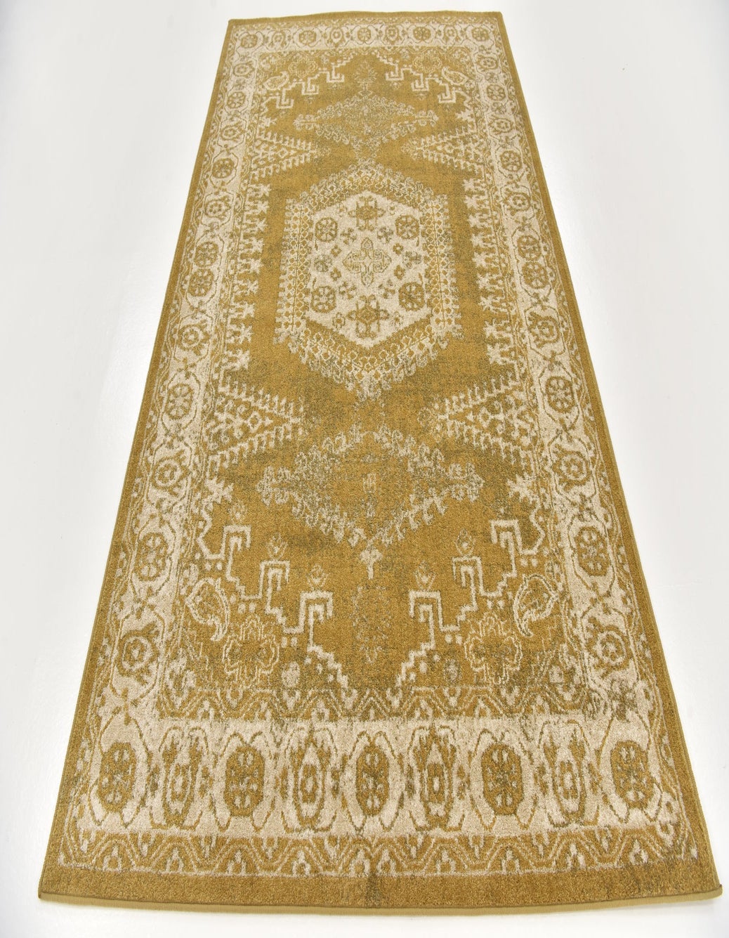Mustard Yellow 5' x 8' Eden Rug | Rugs.com