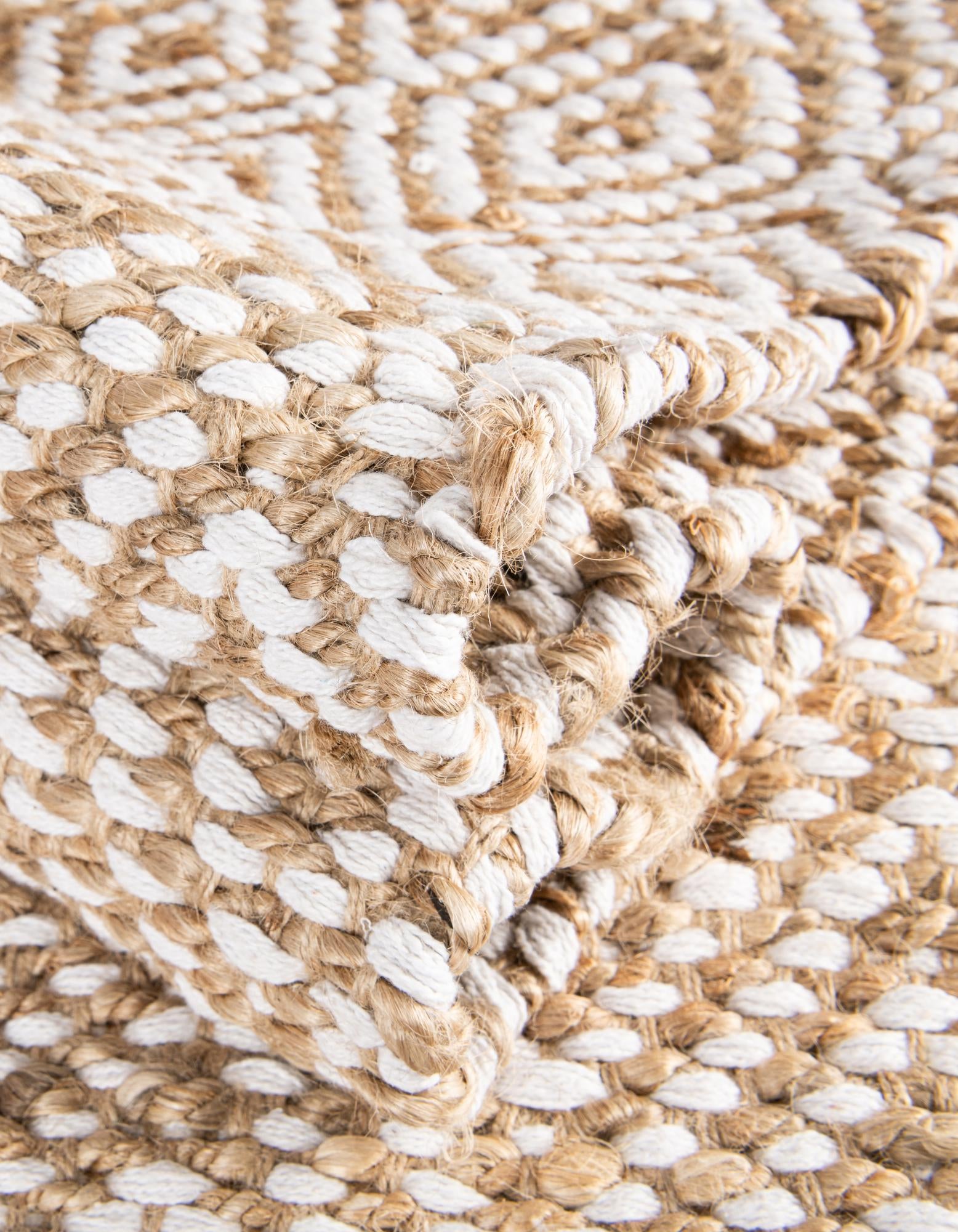Natural 8' x 10' Hand Woven Braided Jute Rug | Rugs.com