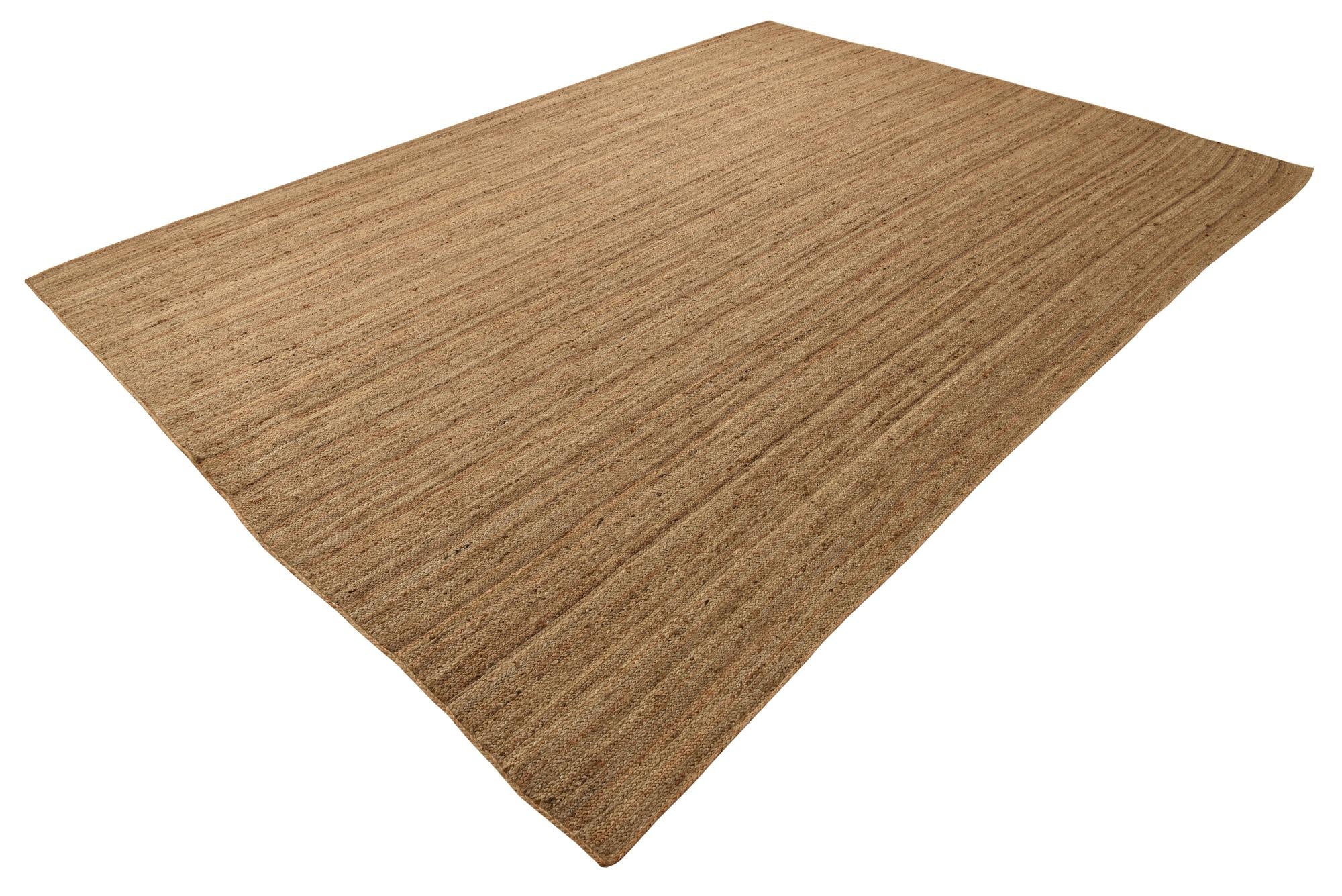Natural 12' 2 x 16' 1 Hand Braided Jute Rug | Rugs.com