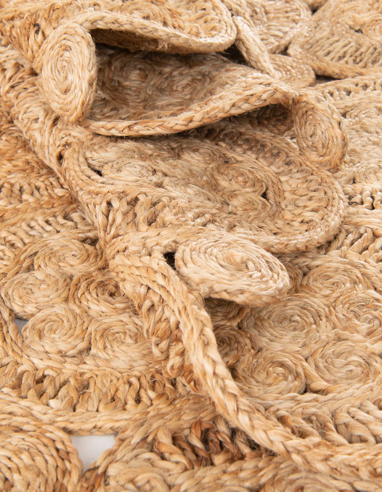 Natural 10' x 14' 1 Hand Braided Jute Rug | Rugs.com
