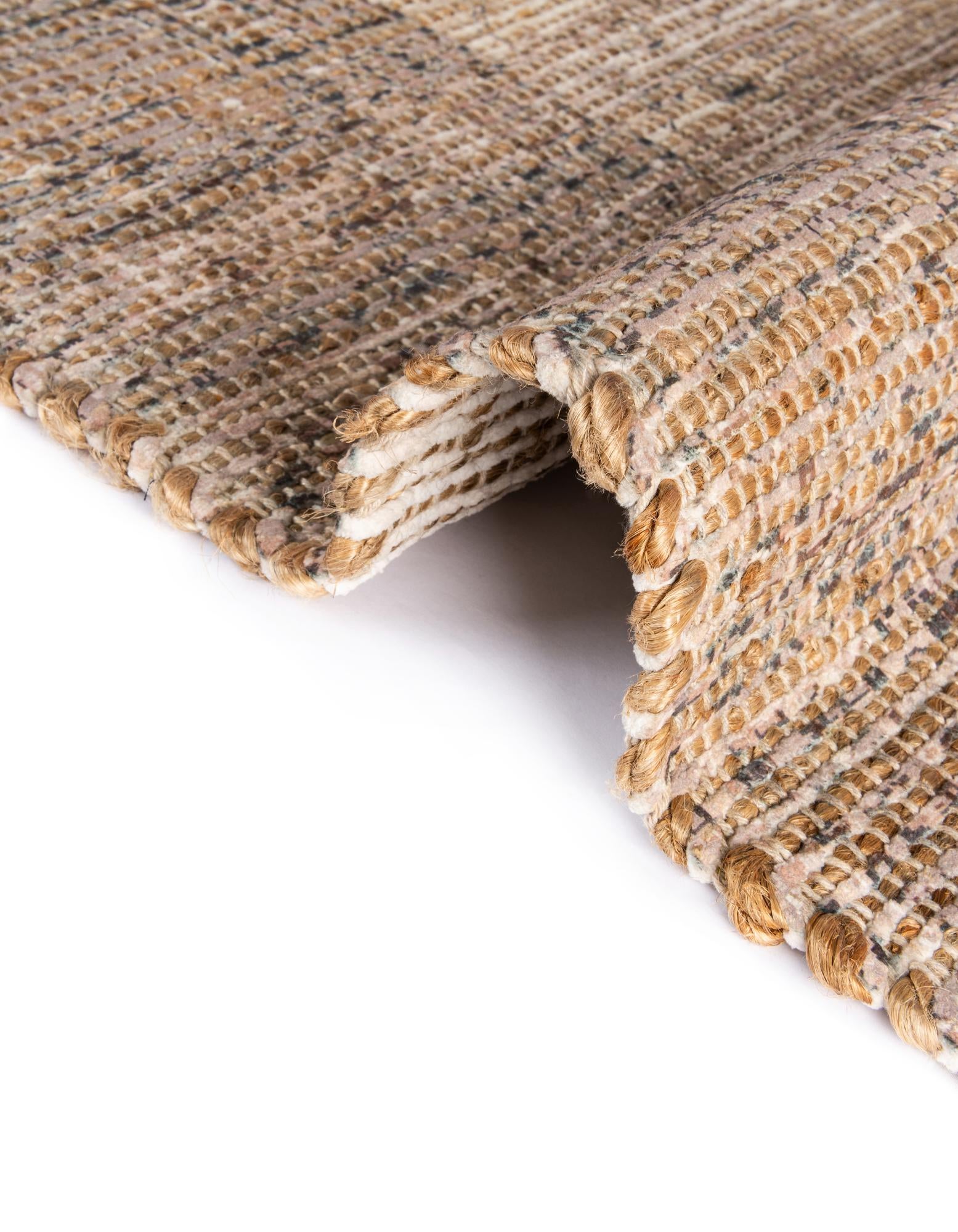 Natural 9' x 12' Hand Woven Chenille Jute Rug | Rugs.com