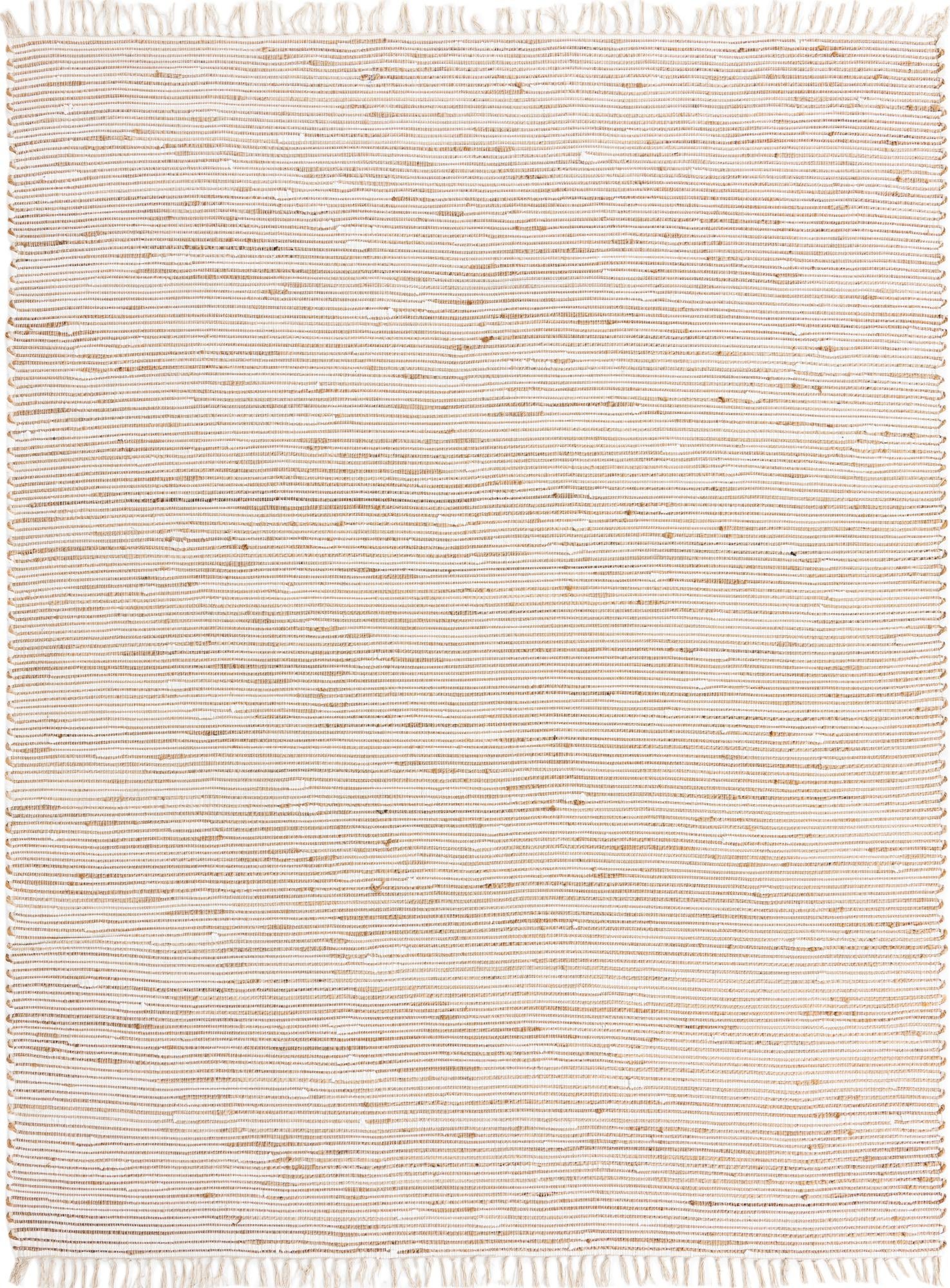 Natural 8' x 10' Hand Woven Chindi Jute Rug | Rugs.com