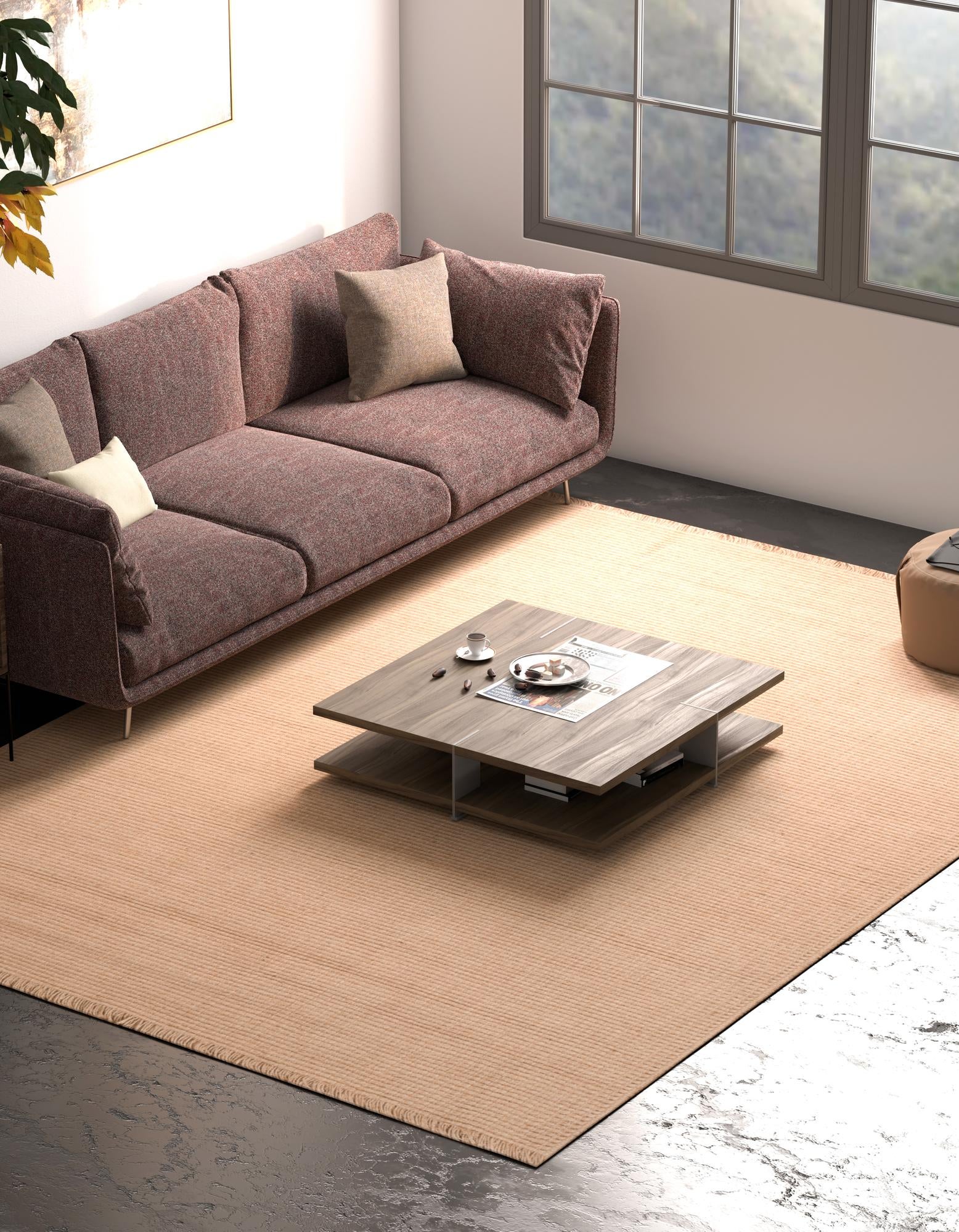 Natural 7' 10 x 10' Cottage Farm Rug | Rugs.com