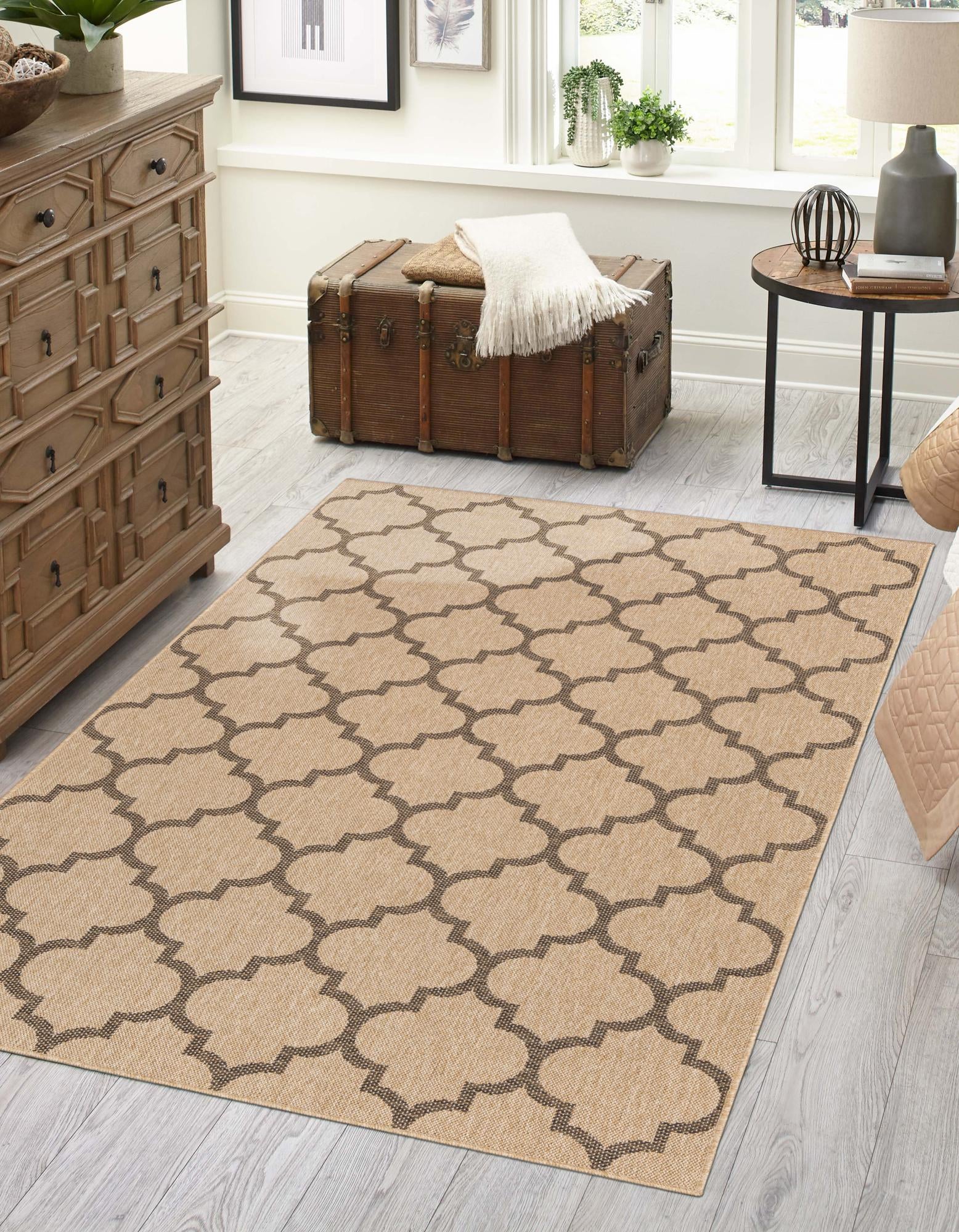 Natural 2' 2 x 3' Dunes Rug | Rugs.com