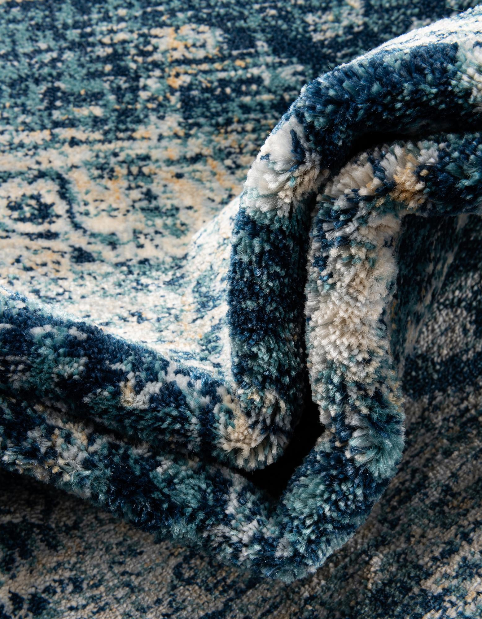 Navy Blue 8' x 11' 4 Dahlia Rug | Rugs.com