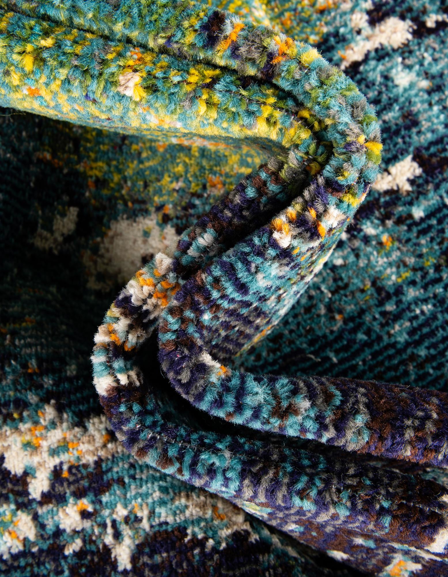 Navy Blue 8' x 11' Hyacinth Rug | Rugs.com