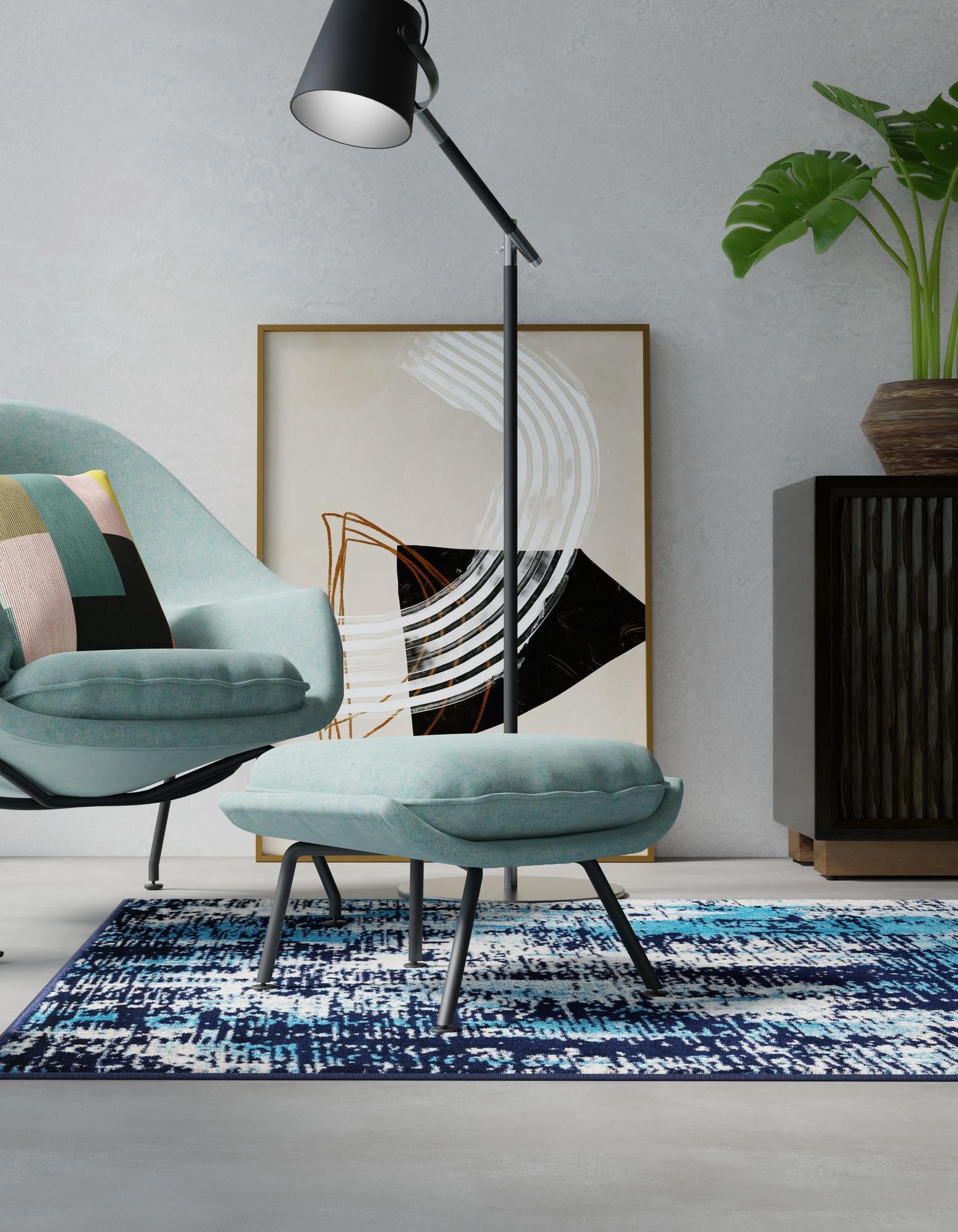 Navy Blue 10' x 14' Laguna Rug | Rugs.com