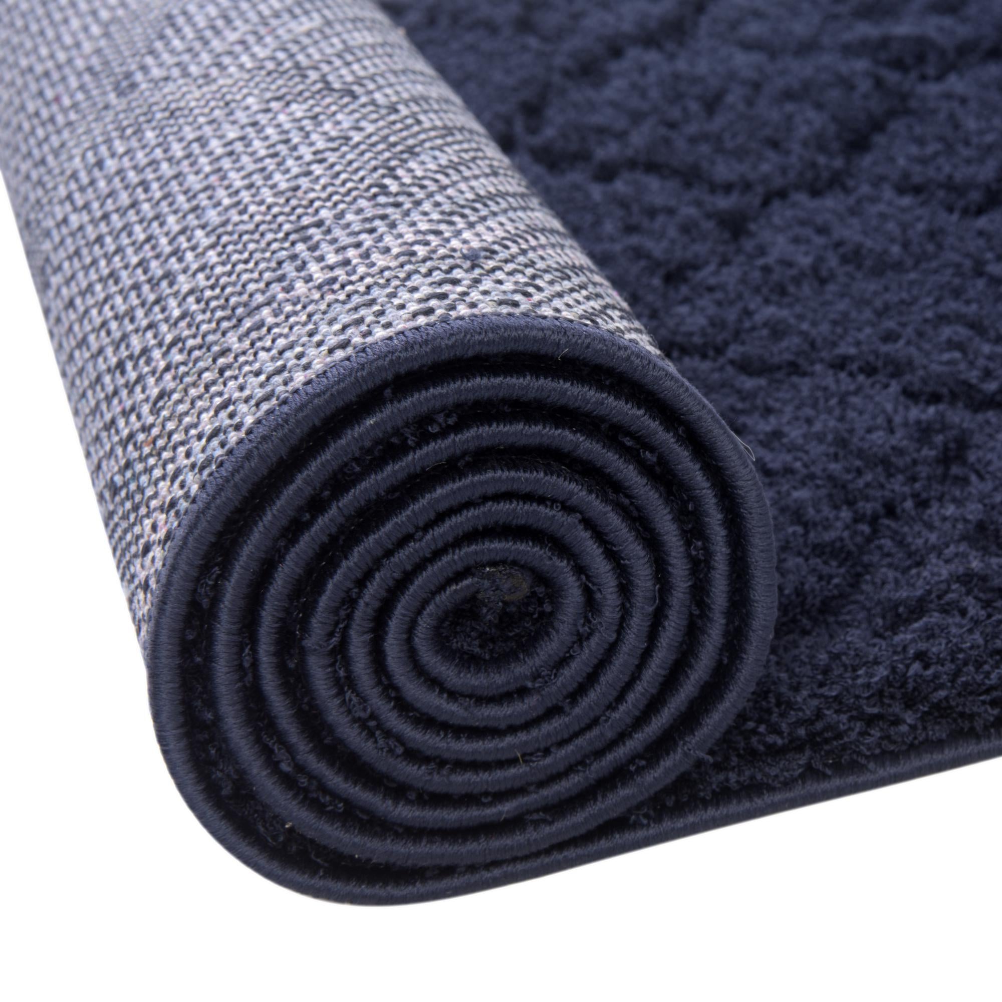 Navy Blue 8' x 10' Lattice Shag Rug | Rugs.com