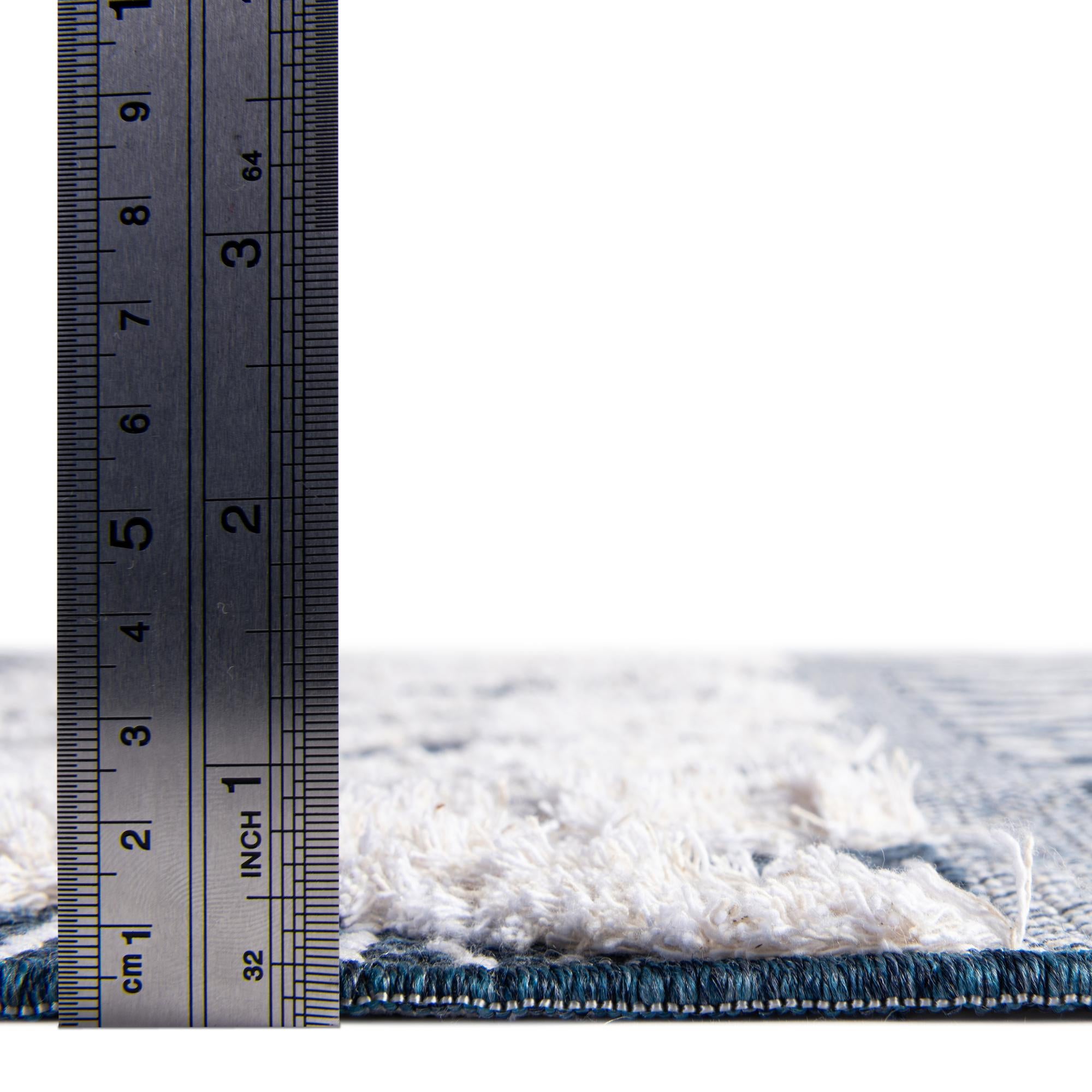 Navy Blue 9' 10 x 12' Sabrina Soto Casa Valencia Rug | Rugs.com