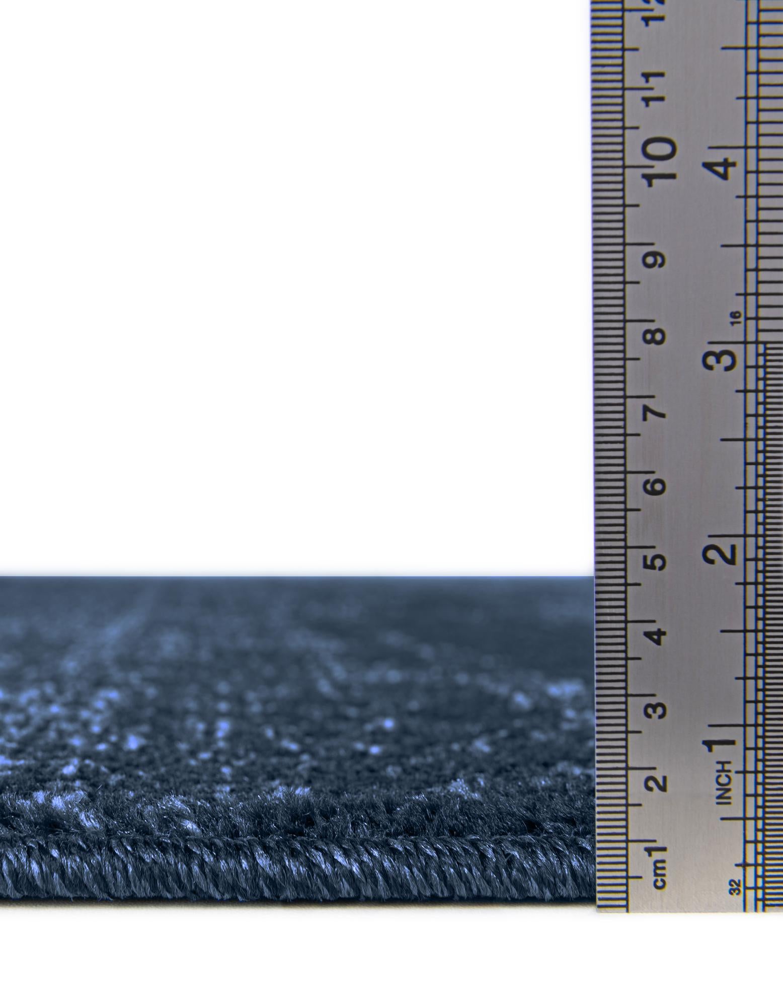 Navy Blue 2' x 6' Angelica Runner Rug | Rugs.com