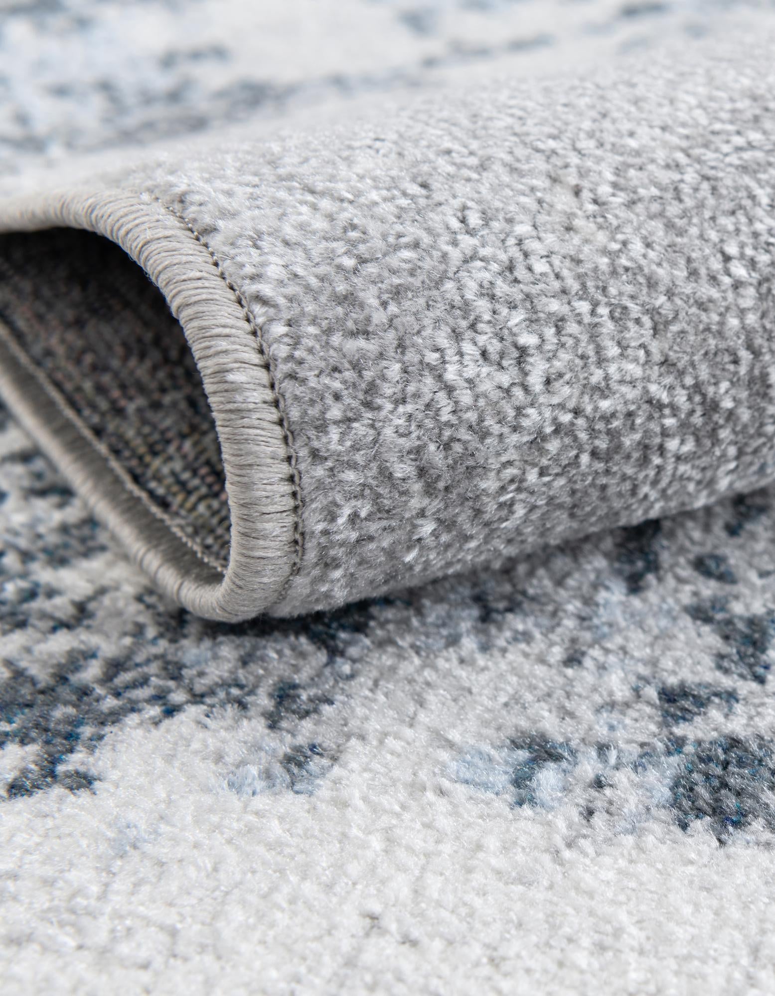 Navy Blue 2' x 6' Kamala Washable Runner Rug | Rugs.com