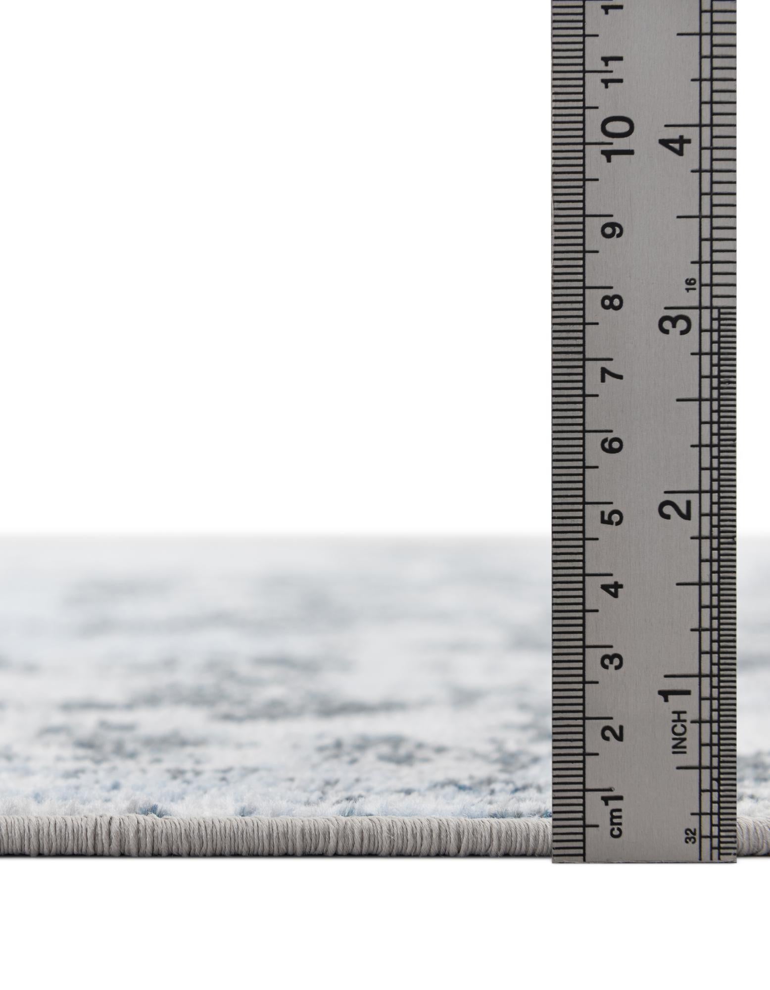 Navy Blue 5' 3 x 5' 3 Kamala Washable Square Rug | Rugs.com