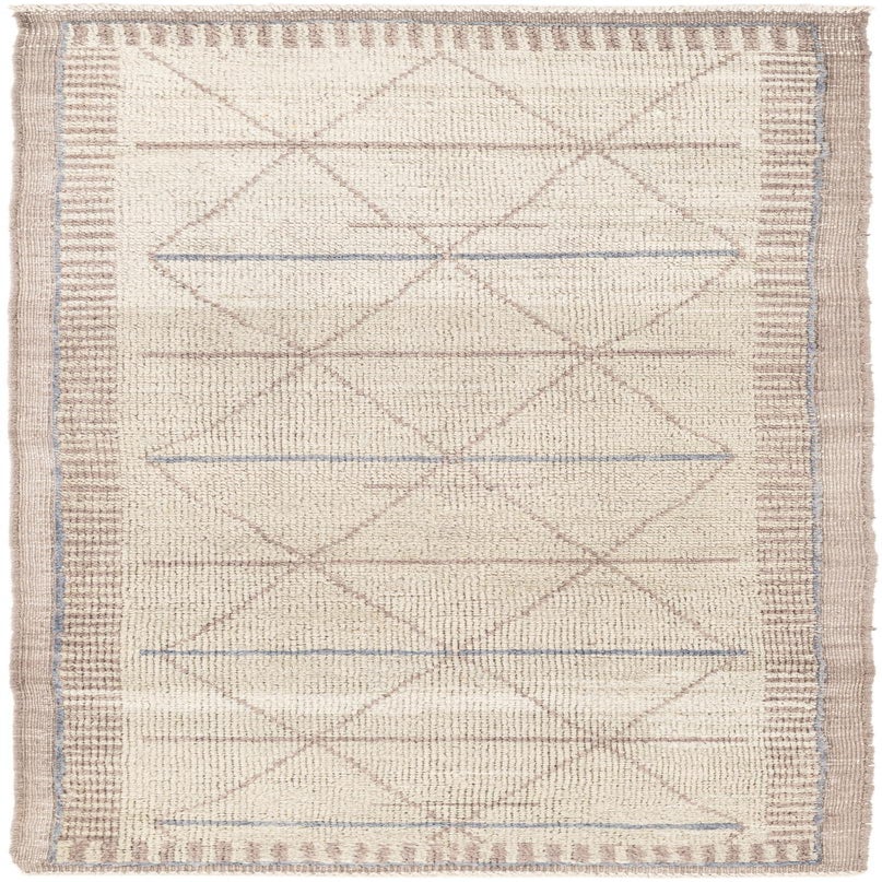 Olive 3' x 7' 3 Hand Knotted Moroccan Wool Runner Rug | Rugs.com