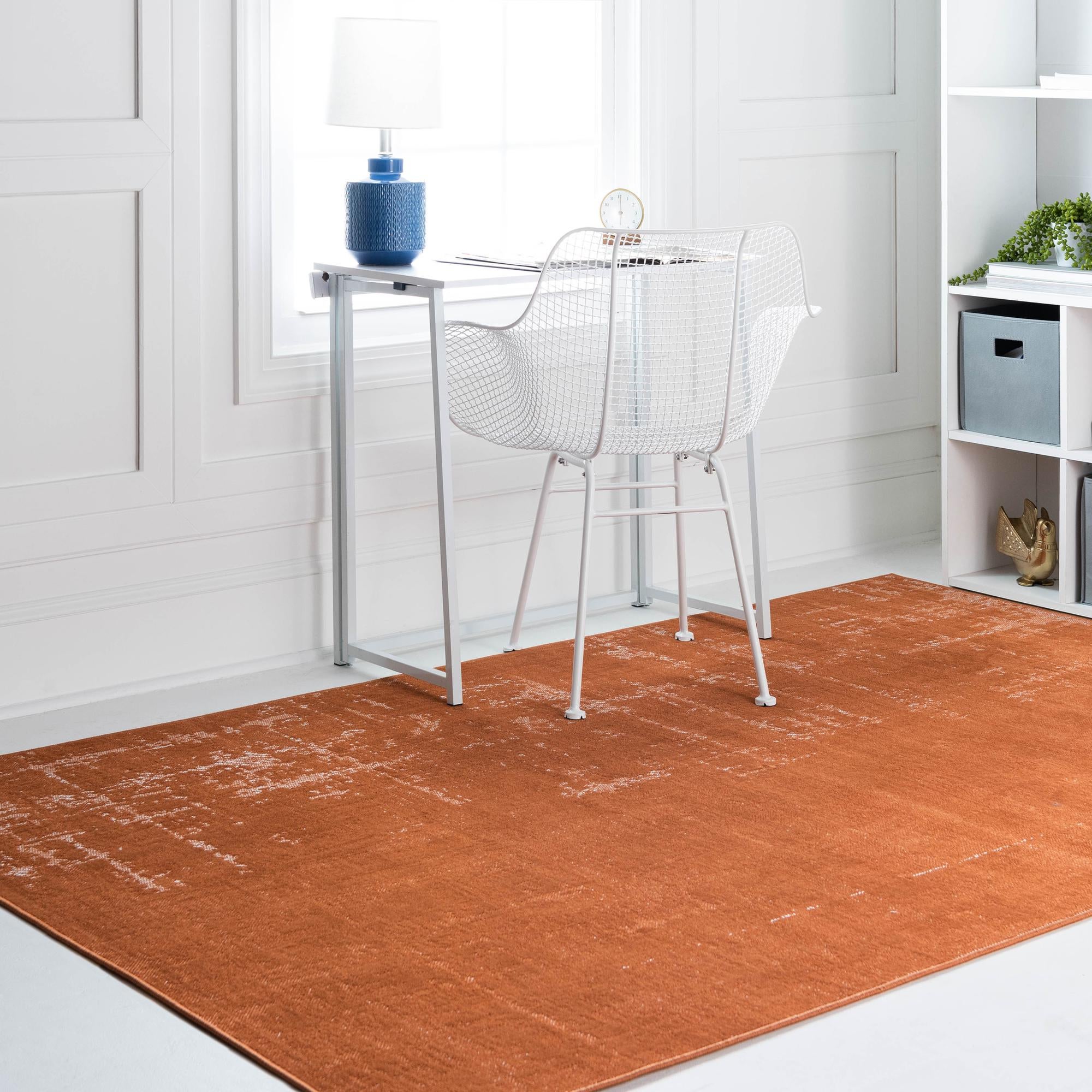 Orange 9' x 12' Valencia Rug | Rugs.com