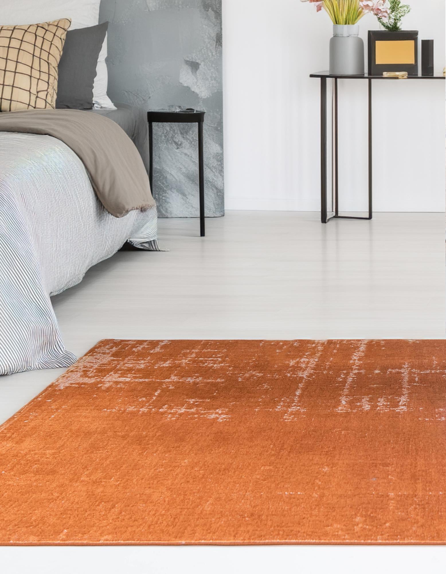 Orange 9' x 12' Valencia Rug | Rugs.com