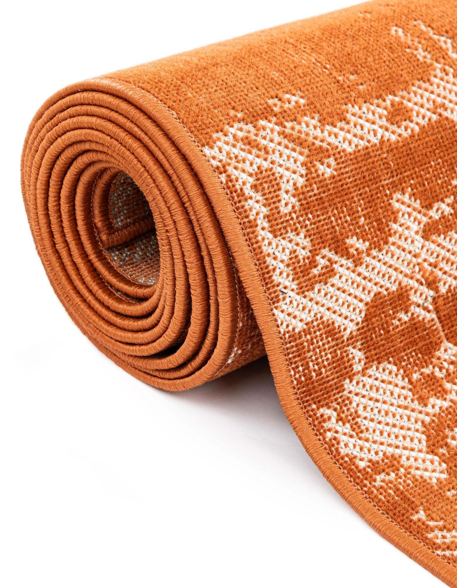 Orange 9' x 12' Valencia Rug | Rugs.com