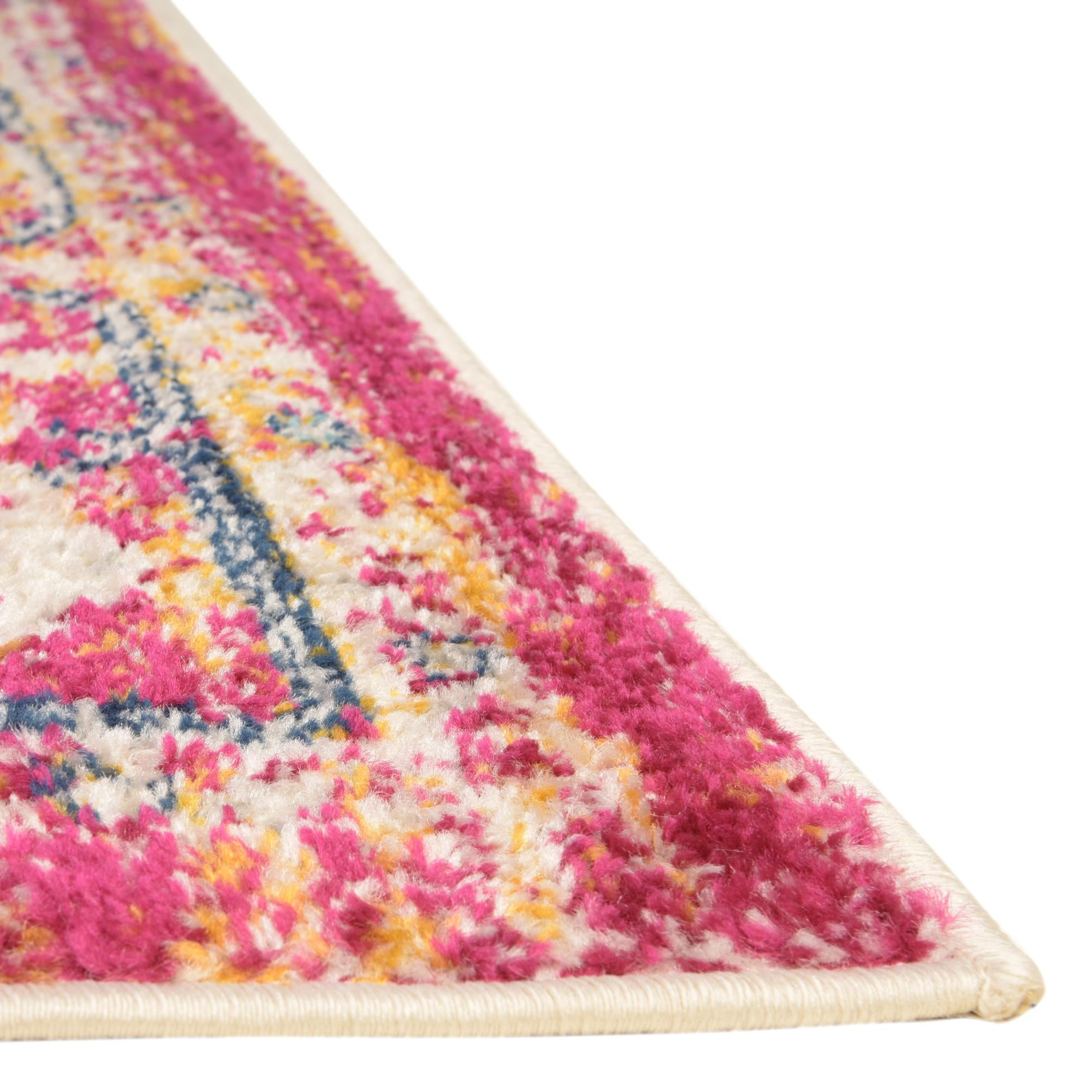 Pink Gray 7' 10 x 10' Madeline Vintage Rug | Rugs.com
