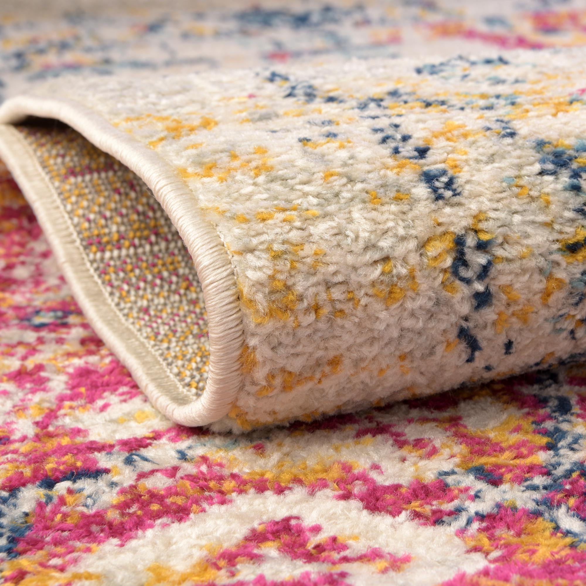 Pink Gray 2' x 8' Madeline Vintage Runner Rug | Rugs.com