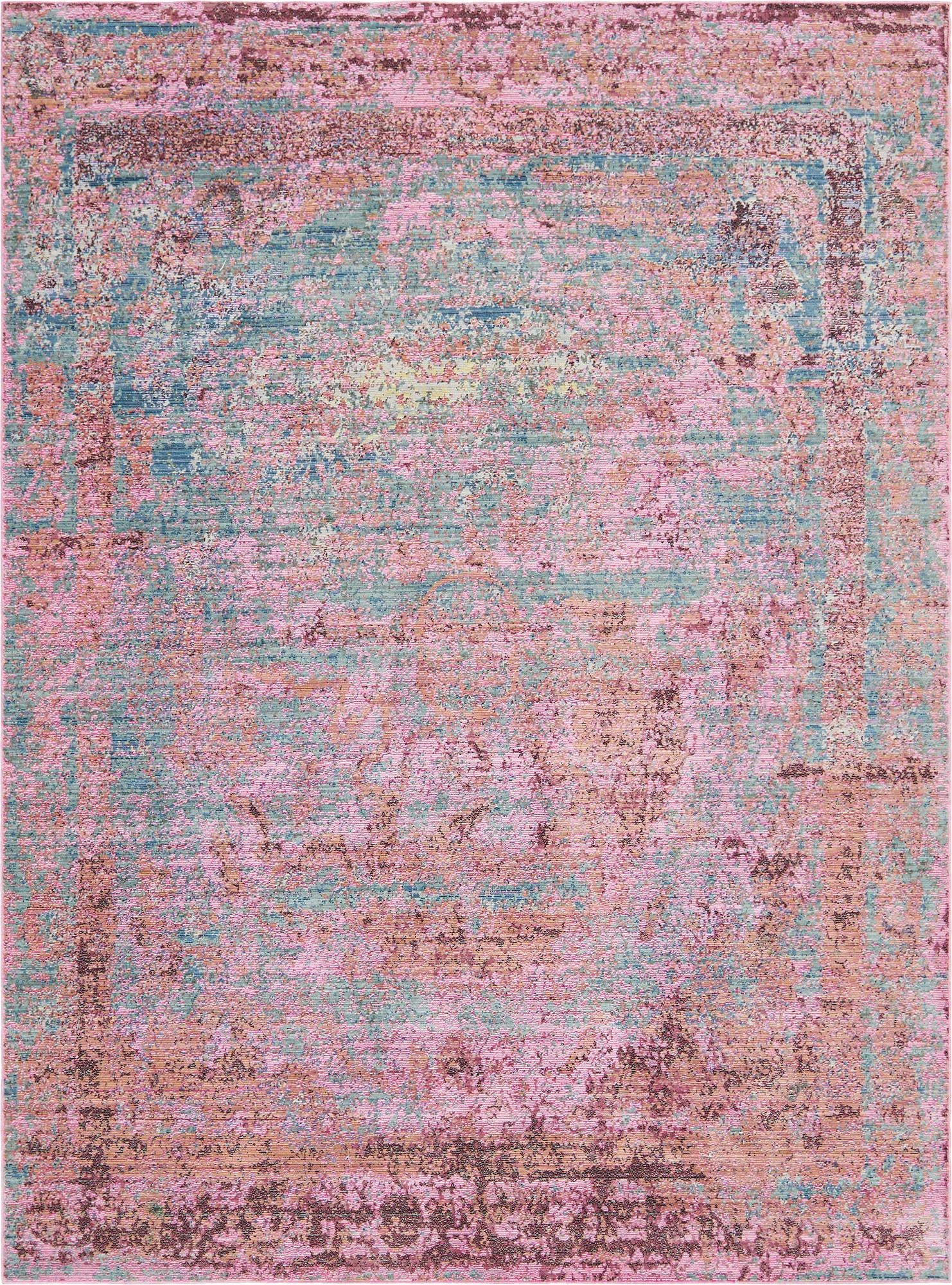 Pink 8' 4 x 10' Santiago Rug | Rugs.com