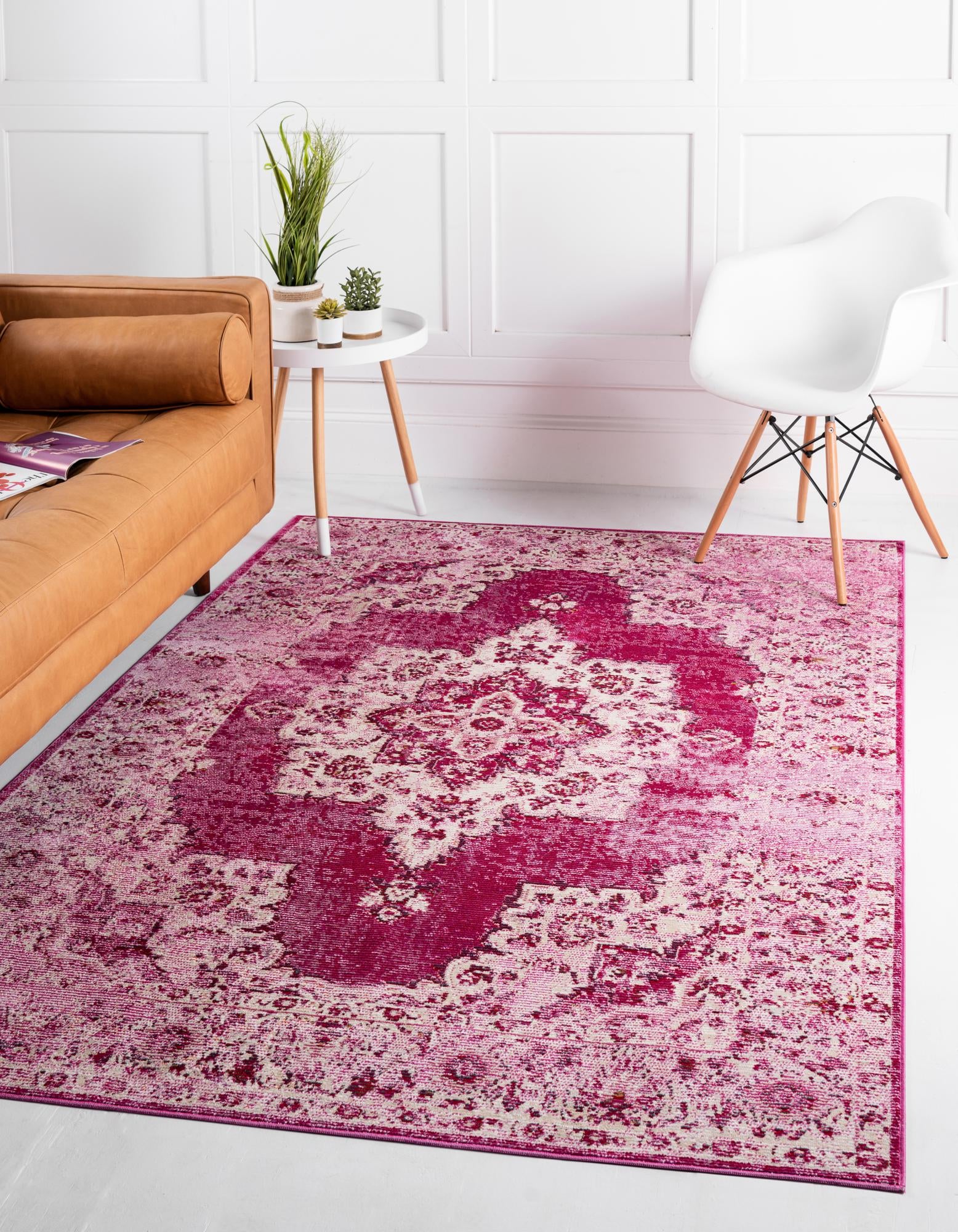 Pink 8' x 10' Amulet Rug | Rugs.com