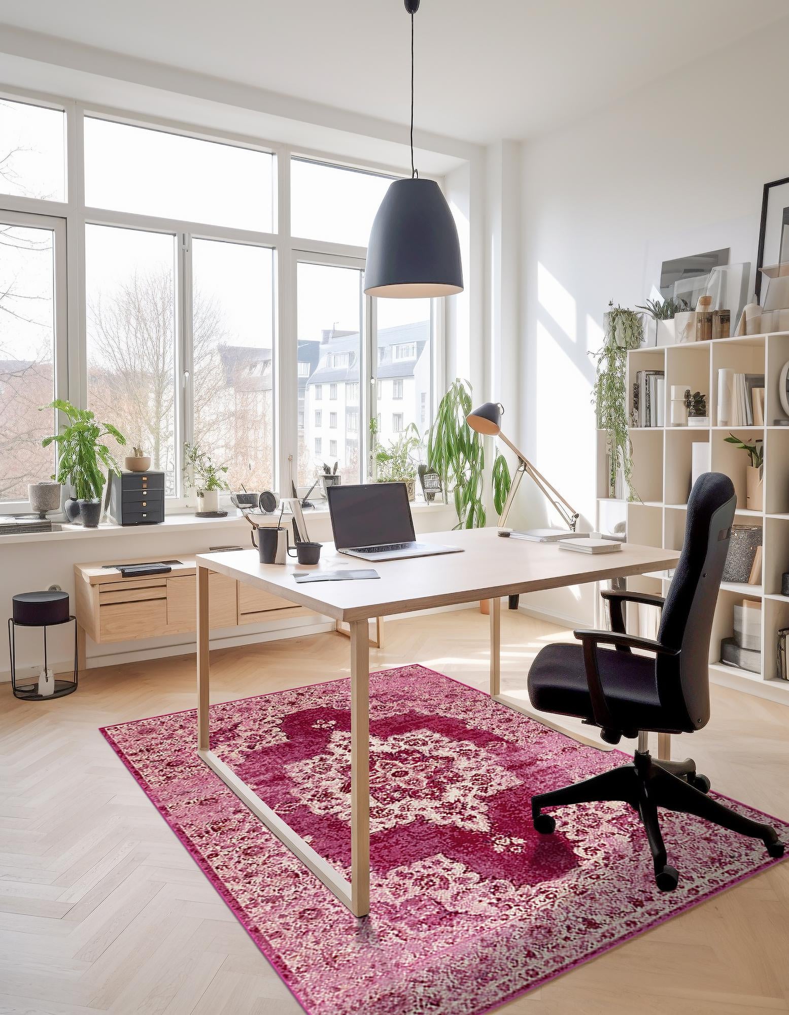 Pink 8' x 10' Amulet Rug | Rugs.com